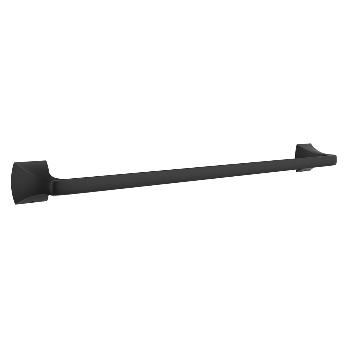 Pfister Btb-Ssq2 Soft Square 24" Towel Bar - Black - Walmart.com