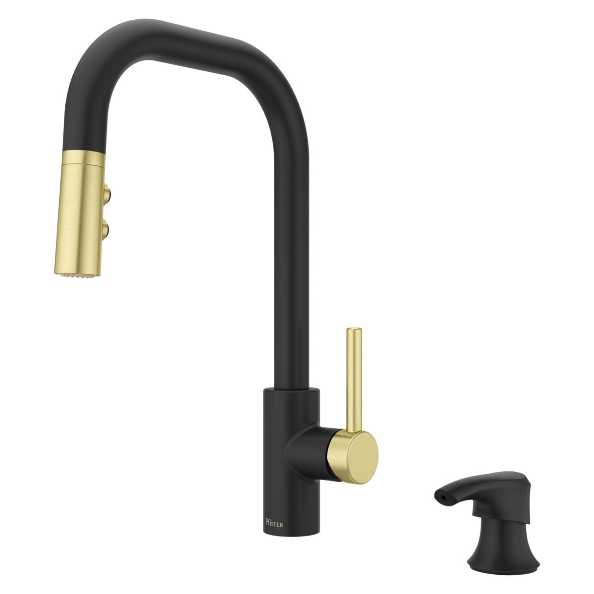 Pfister F-529-7Znr Zanna 1.66 GPM Single Hole Pull Down Kitchen Faucet ...