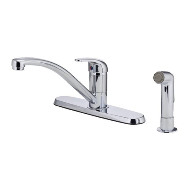 Pfister G134-700 Pfirst Series 1.8 GPM Kitchen Faucet - Chrome ...