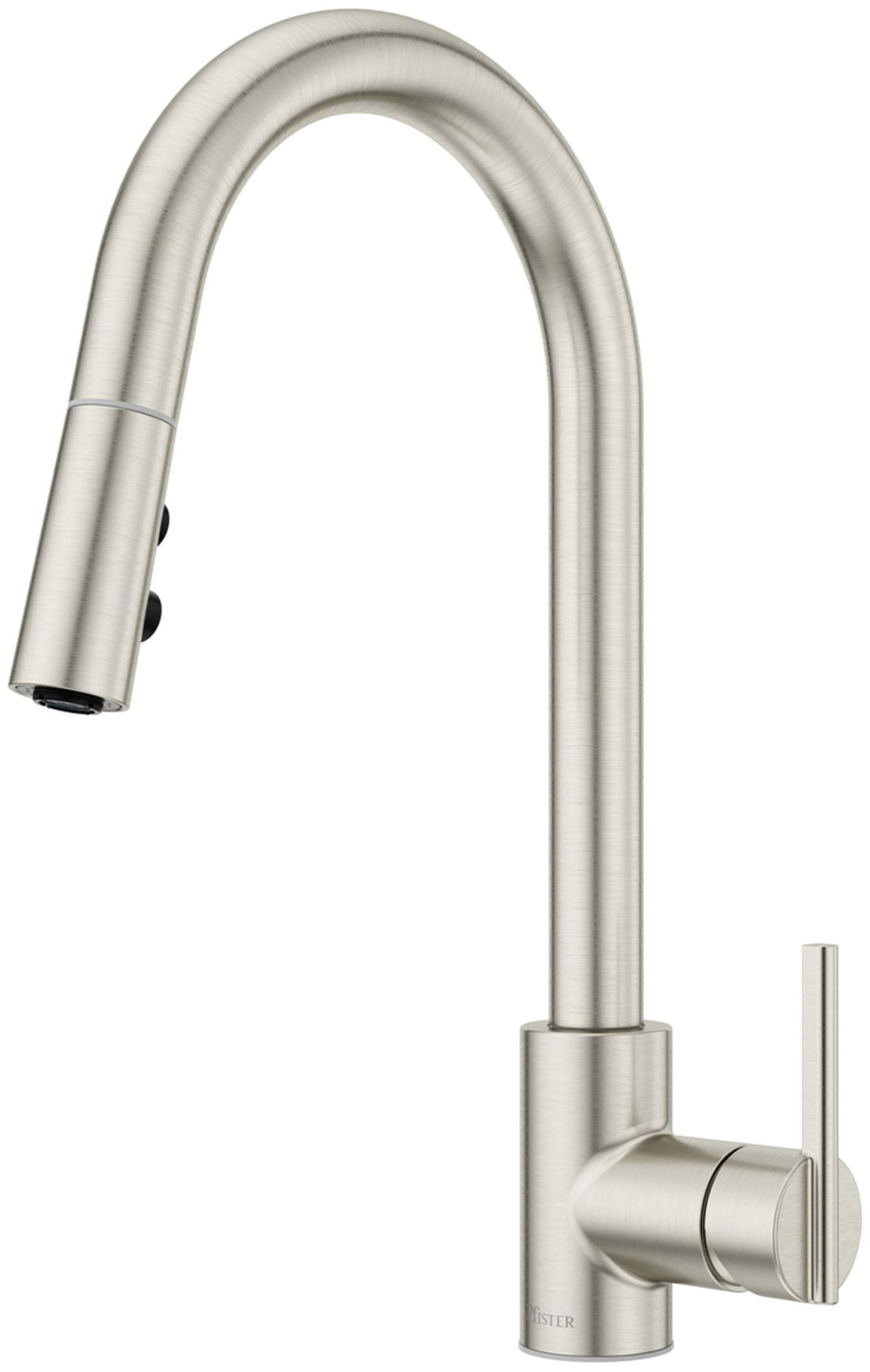 Pfister Gt529-Bi Brislin 1.8 GPM Single Hole Pull Down Kitchen Faucet ...