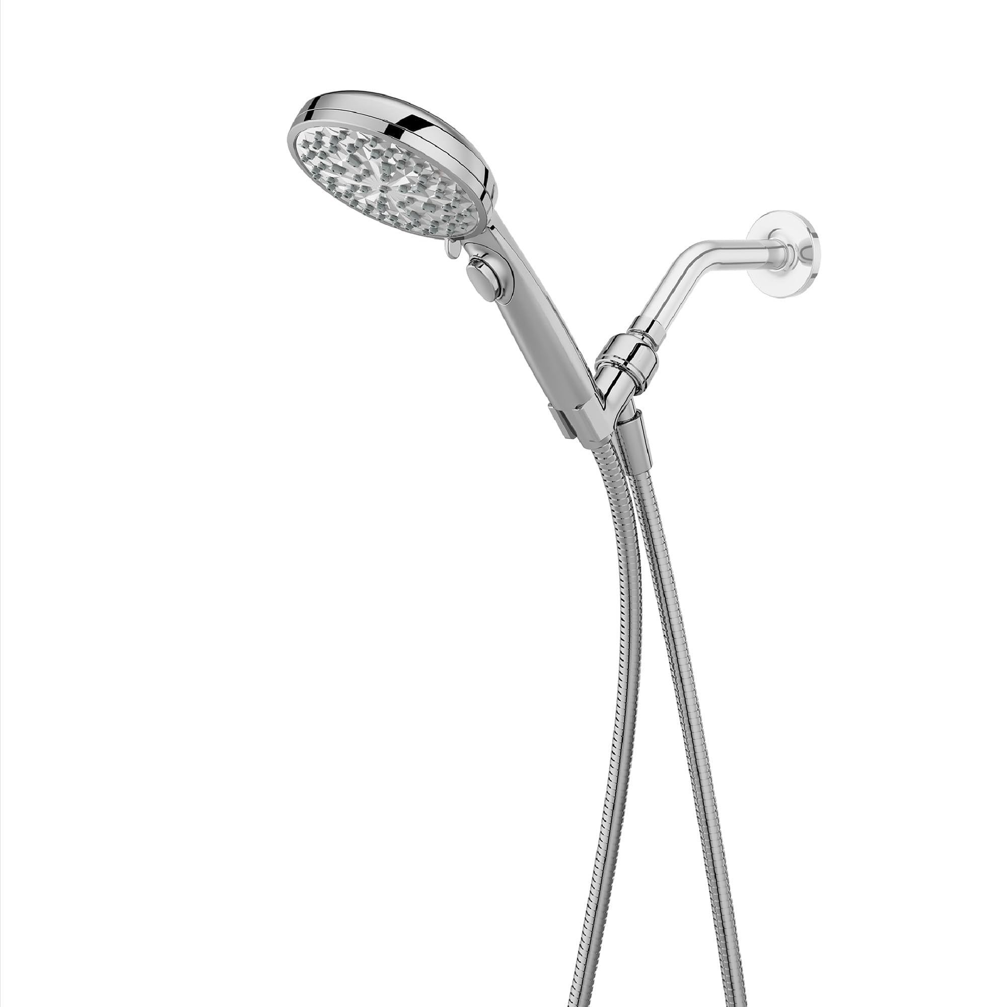Pfister HydroFuse Handheld Shower Head, Hose Included, 6-Function, 1.75 ...