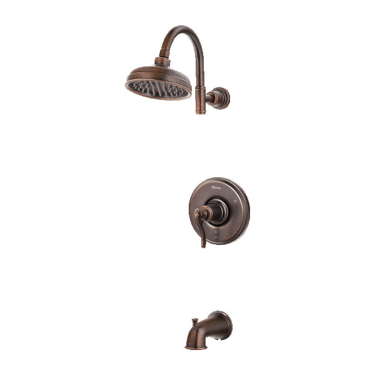 Pfister LG898YPU Ashfield Tub/Shower Trim Kit in Rustic Bronze ...