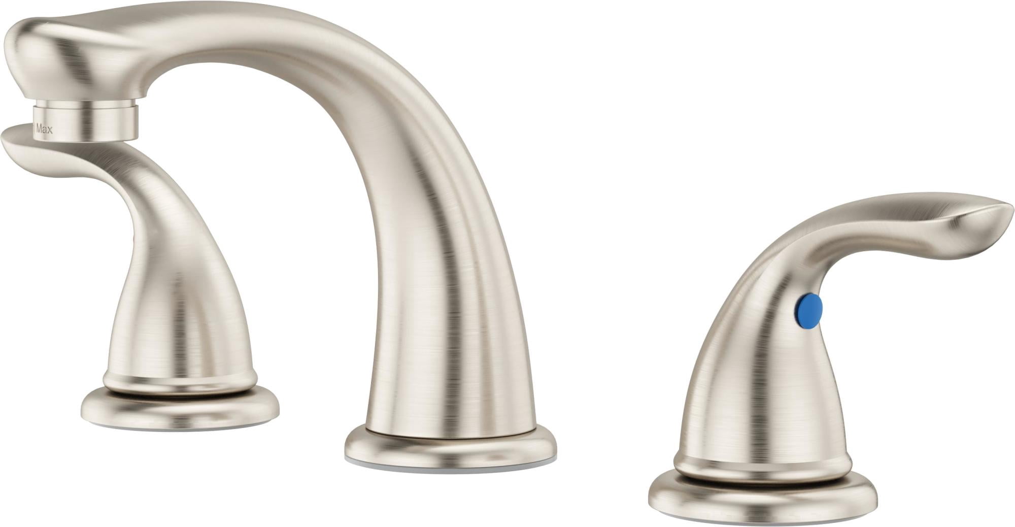 Pfister Lg149-61P Pfirst Series 1.2 GPM Widespread Bathroom Faucet - Nickel - Walmart.com