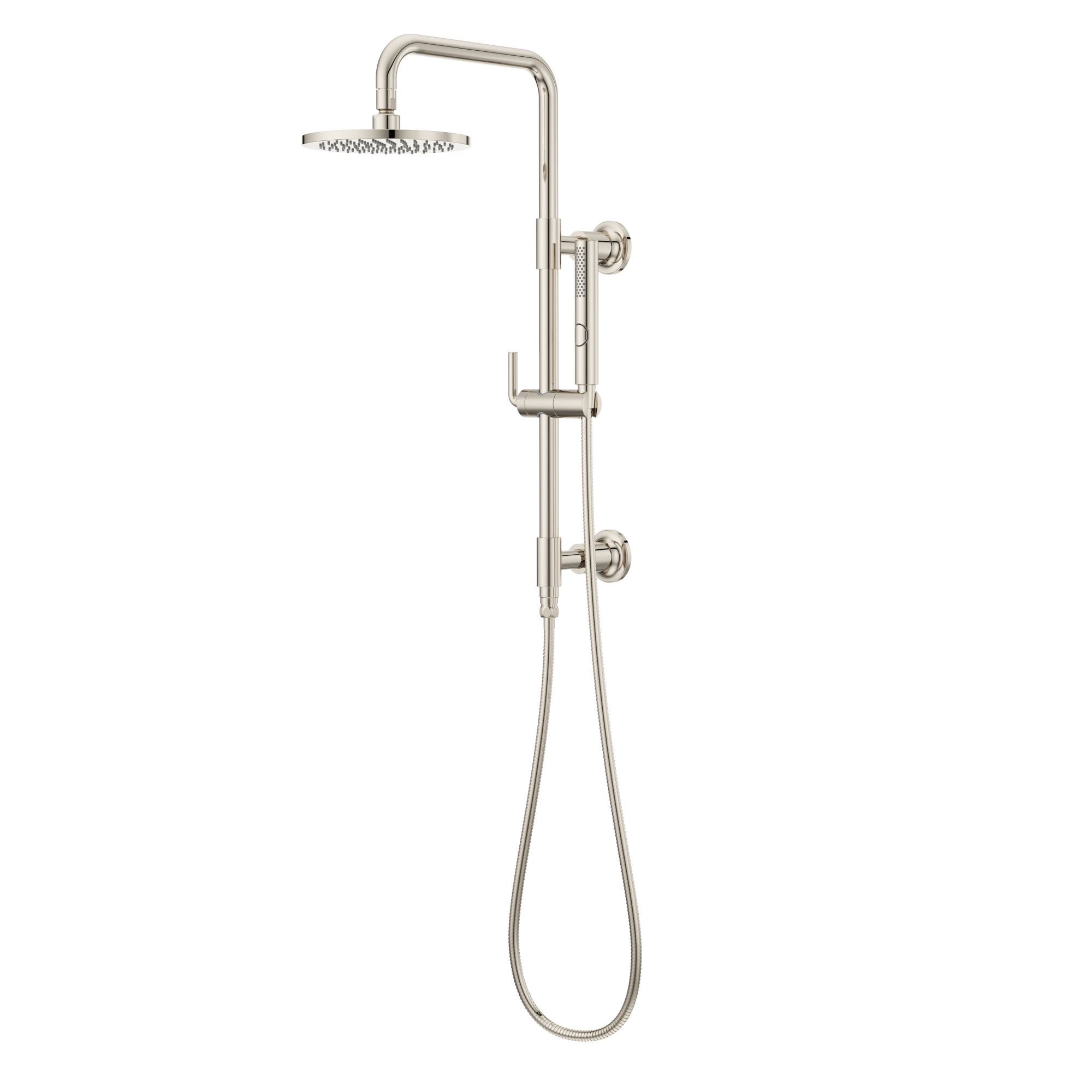 Pfister Tenet 1.8 GPM Retrofit Bathroom Shower Head, Nickel Finish ...