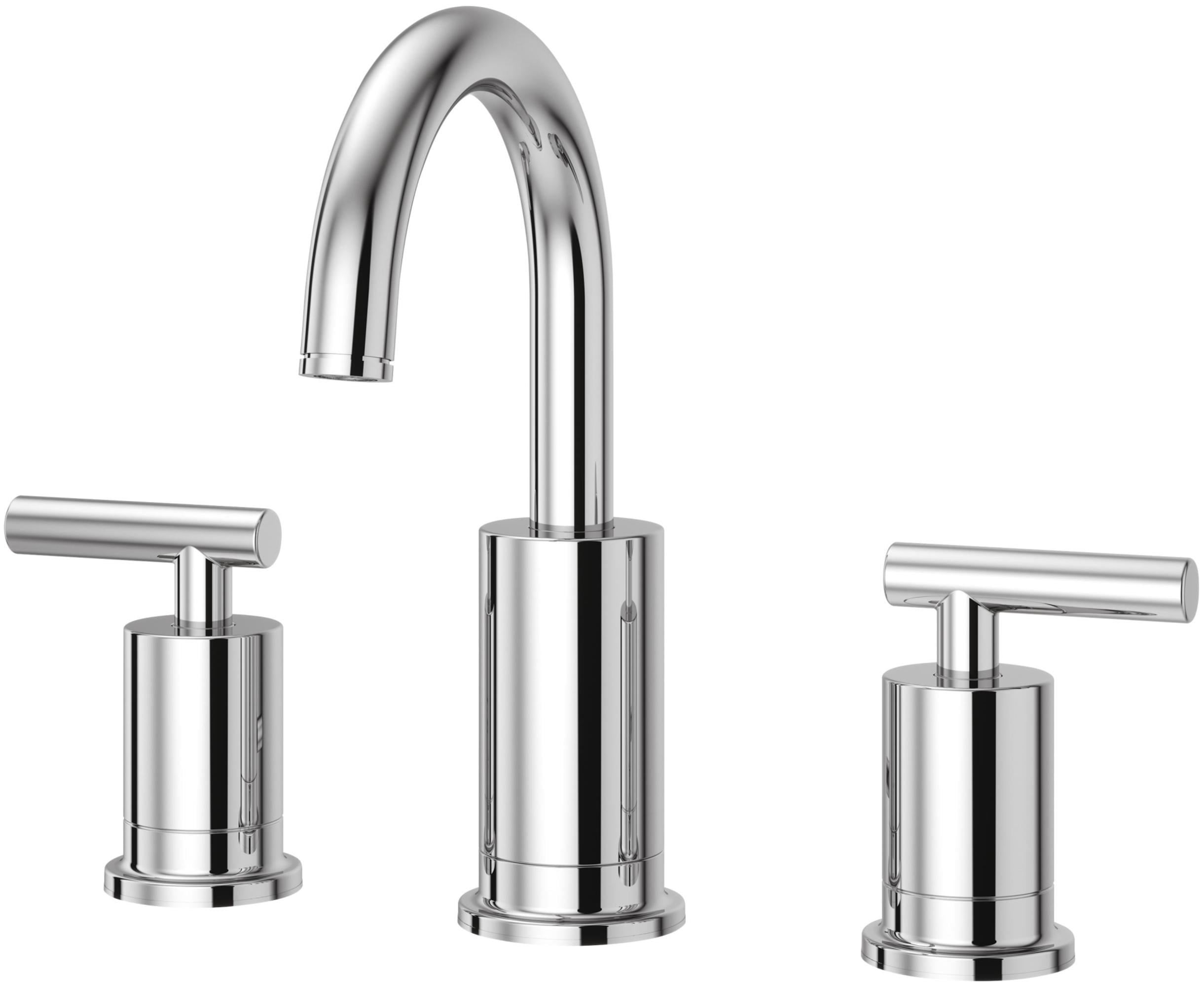 Pfister Lg49-Ncp Contempra 1.2 GPM Widespread Bathroom Faucet - Chrome ...