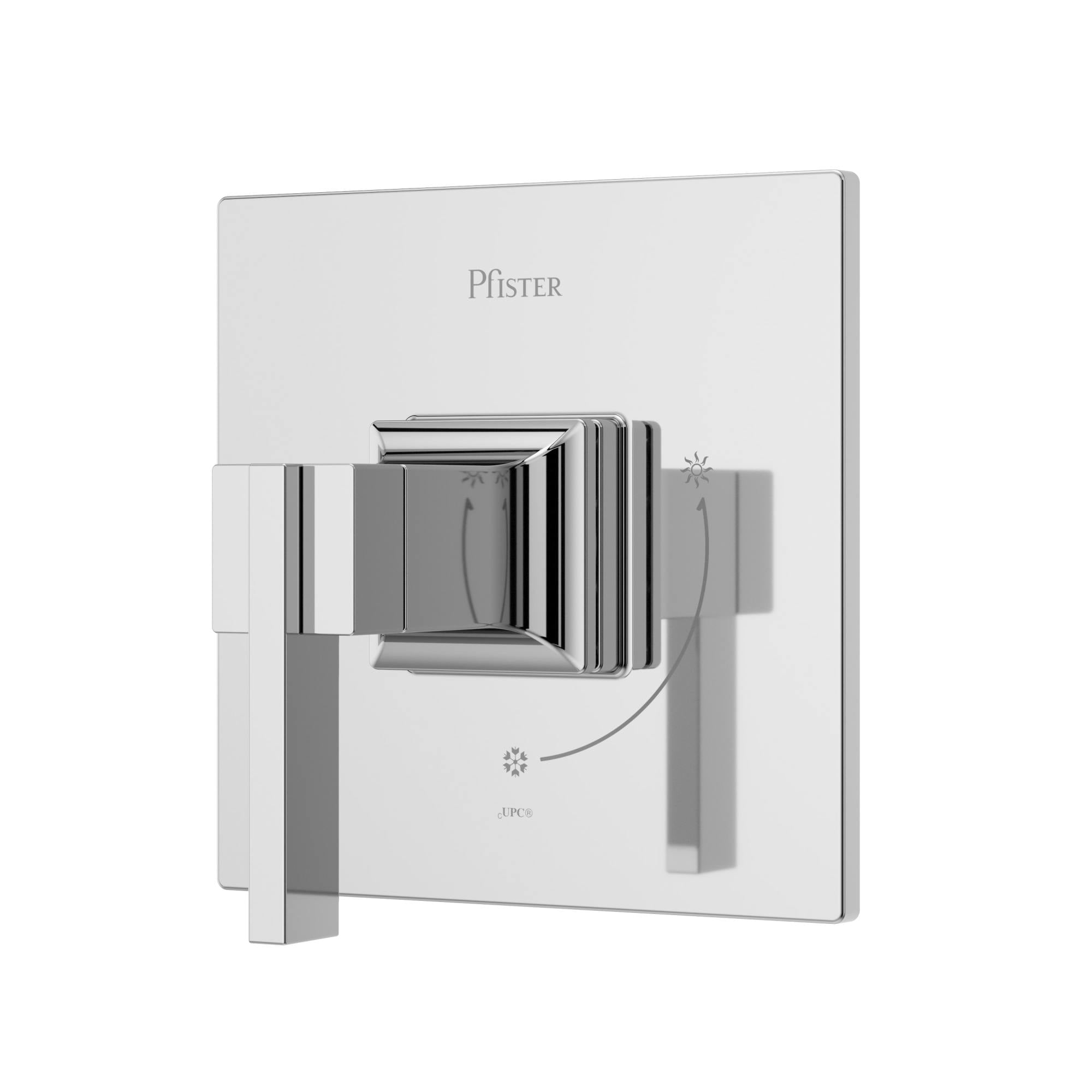 Pfister R89-1Vrv Verve Pressure Balanced Valve Trim Only - Chrome ...