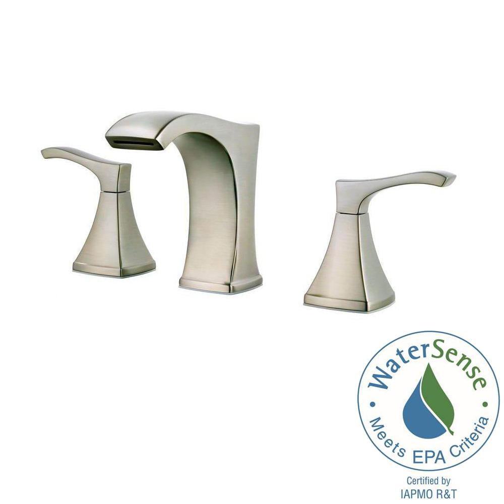 Pfister Venturi 8 in. Widespread 2-Handle Bathroom Faucet LF-049-VNKK ...