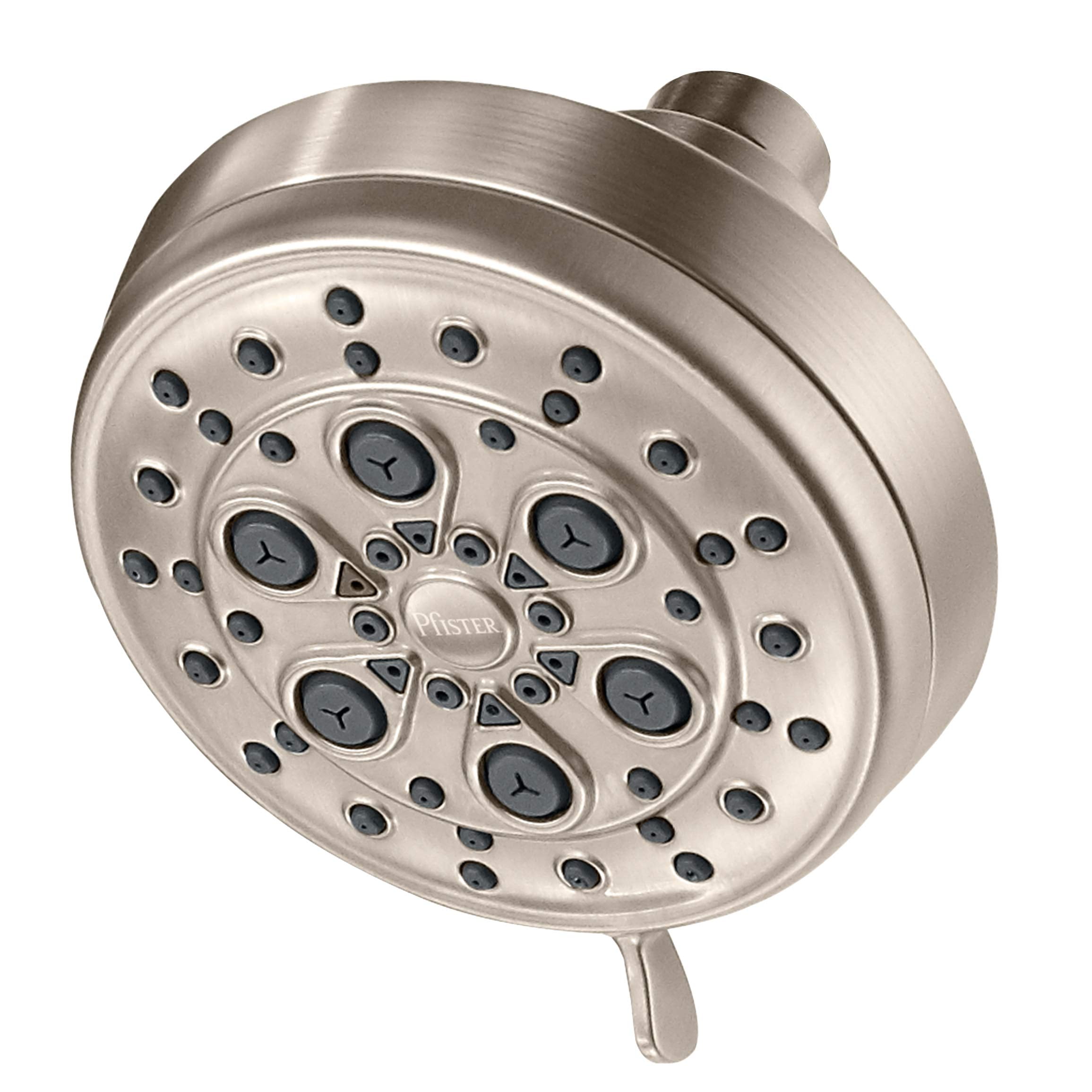 Pfister Vie 5-Function Showerhead with 1.8 GPM Full Coverage, Brushed ...