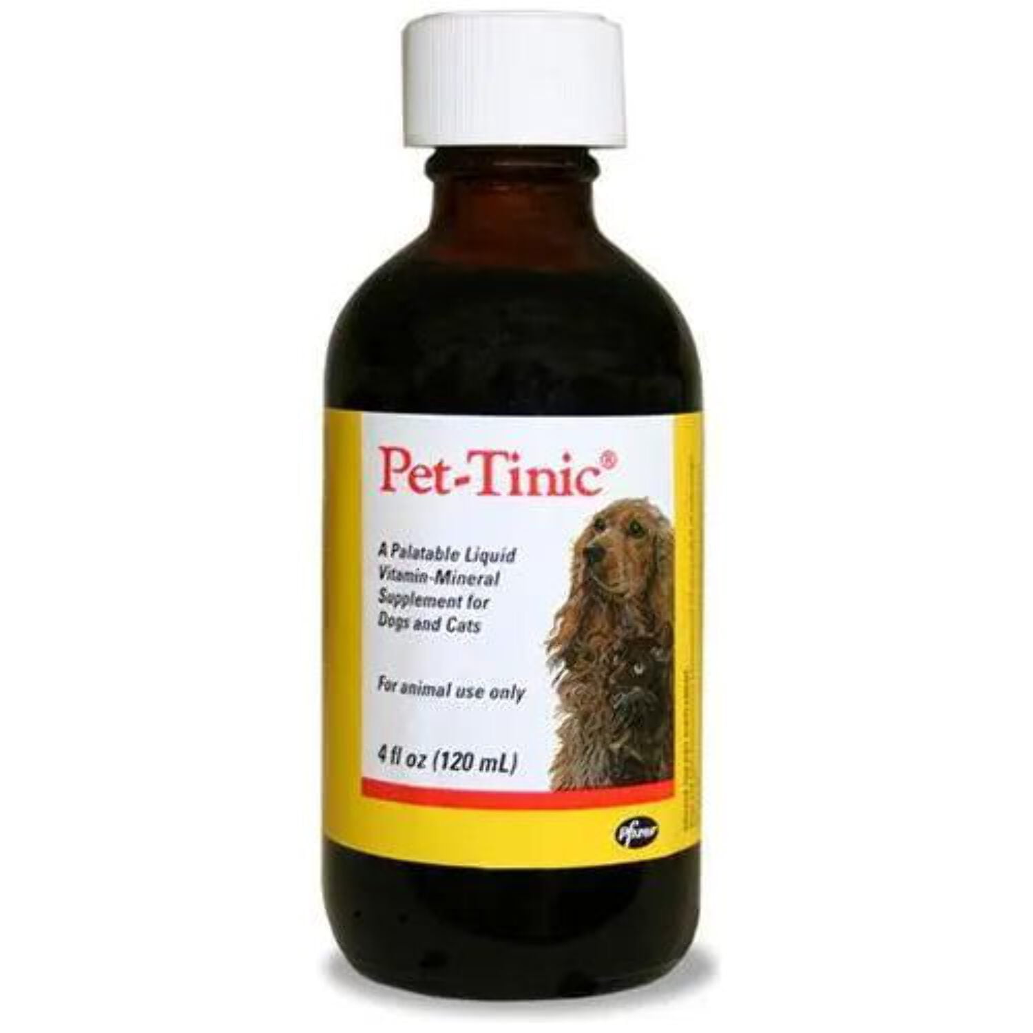 Pet-Tinic Liquid Vitamin and Mineral Supplement for Dogs and Cats, 4 oz ...
