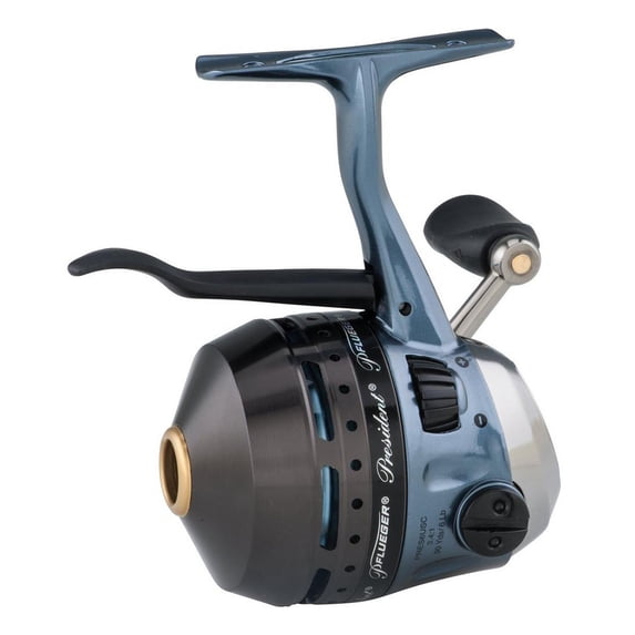 Pflueger President Size 6U Spincast Fishing Reel, Lightweight, Smooth ...