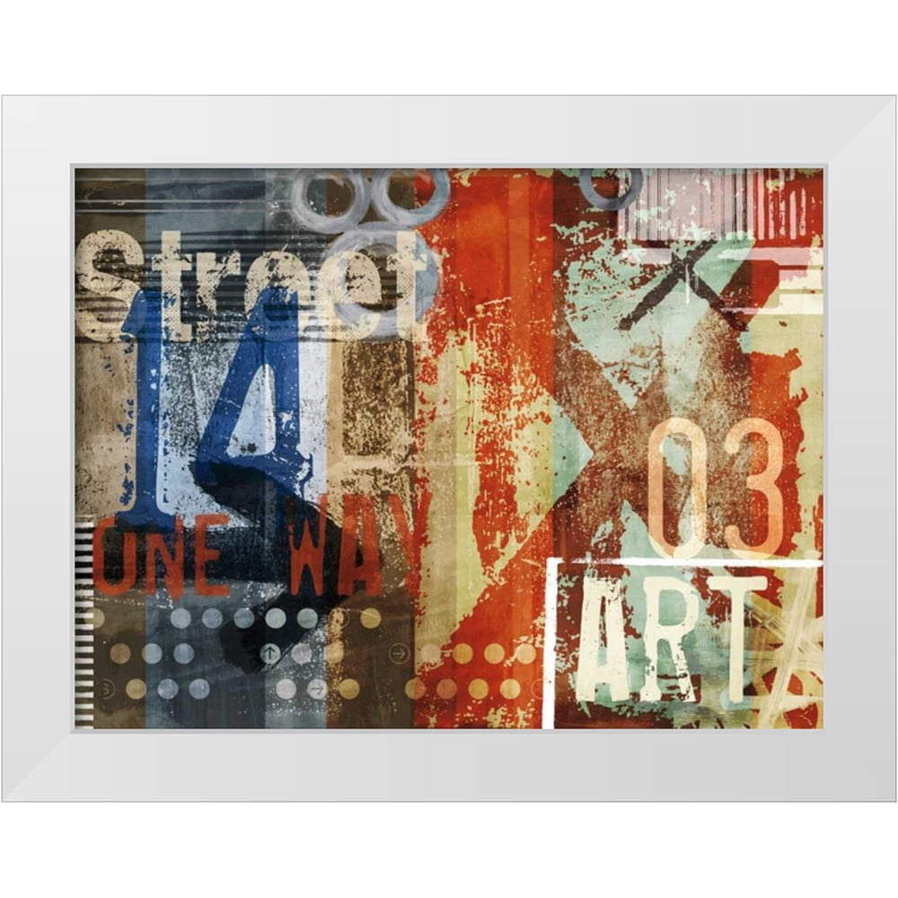 Pfrommer, Sven 14x12 White Modern Wood Framed Museum Art Print Titled ...