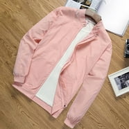 MEN'S NYLON COACH'S JACKET/LINED M Light Pink - Walmart.com