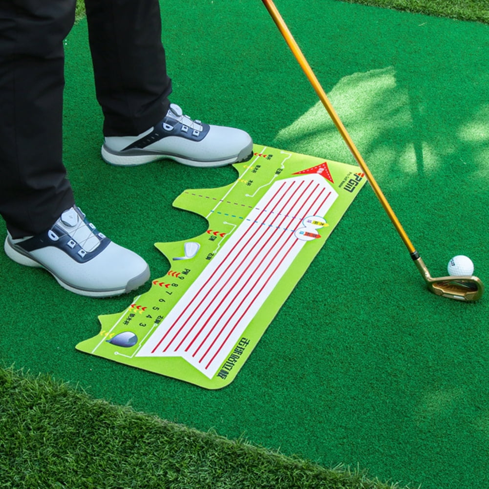 Pgm Golf Station Board Swing Trainer Practice Mat Beginners Standing ...