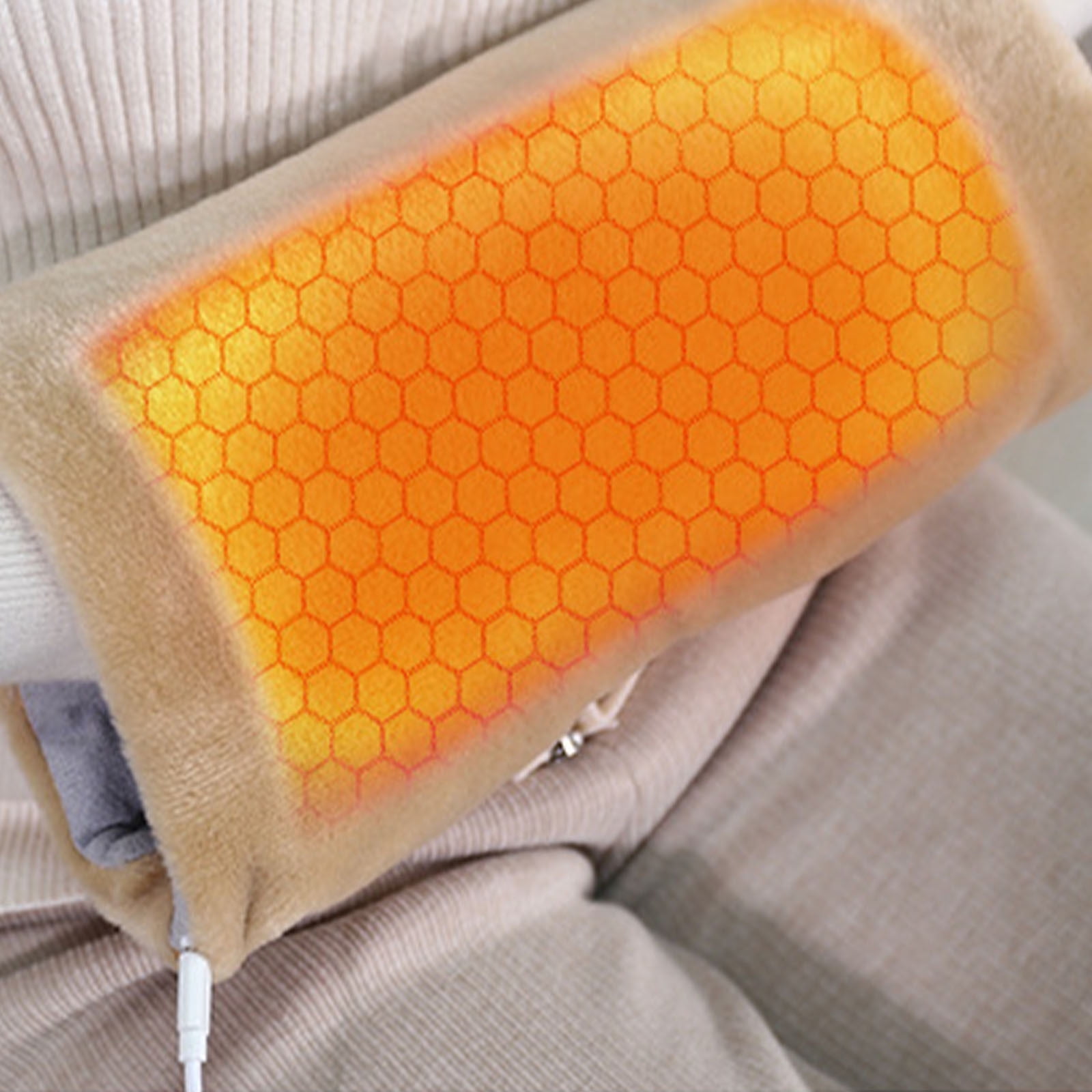 PGYONG 1 Pcs USB Electric Hand Warmers USB Rechargeable Pocket Pouch ...