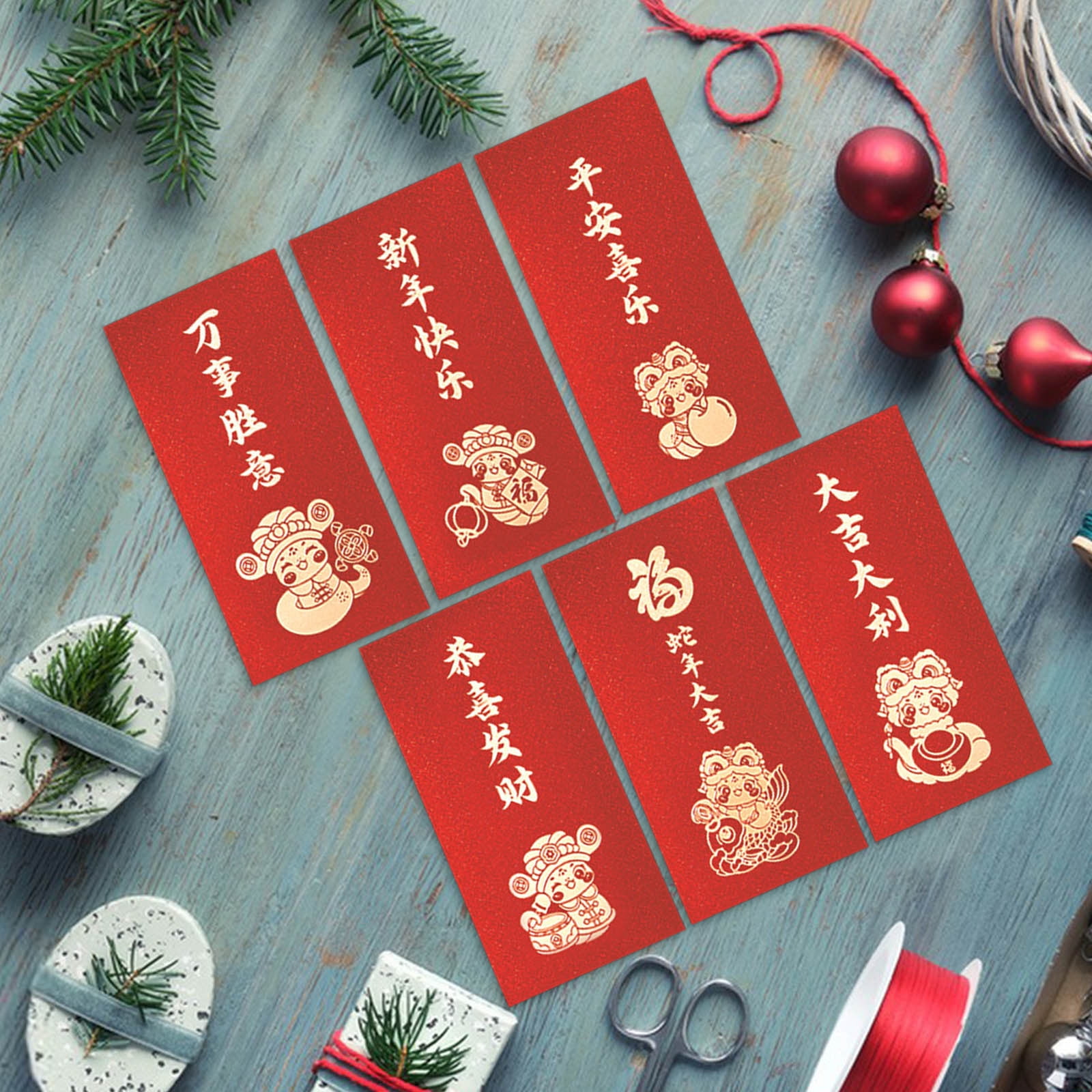 Pgyong Chinese New Year Red Envelopes Snake 2025, Lunar New Year of the ...