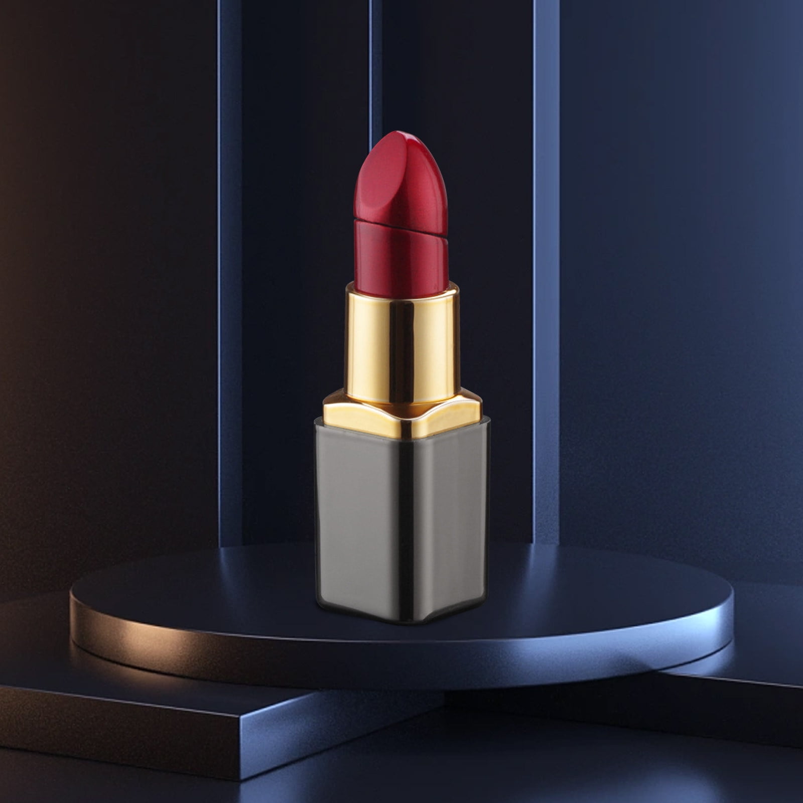 Pgyong Cute Lipstick Lighter, Soft Flame Refillable Butane Lighter with ...