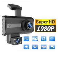 Dash Cam 1080P Crosstour, DVR Car Driving Recorder, 3 inch LCD Screen ...