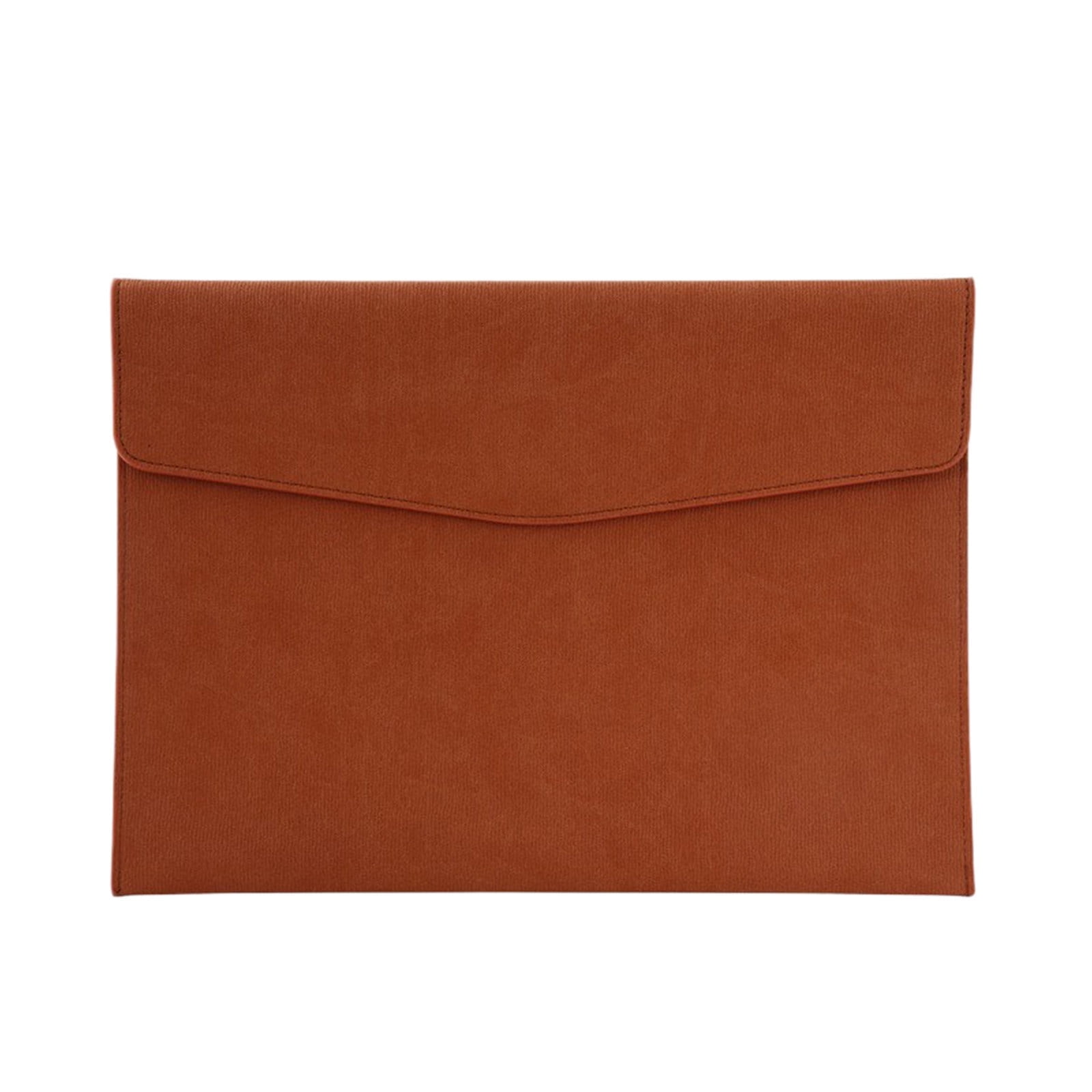 PGYONG File Folder,PU Leather A4 Document Holder File Organizer Filing ...