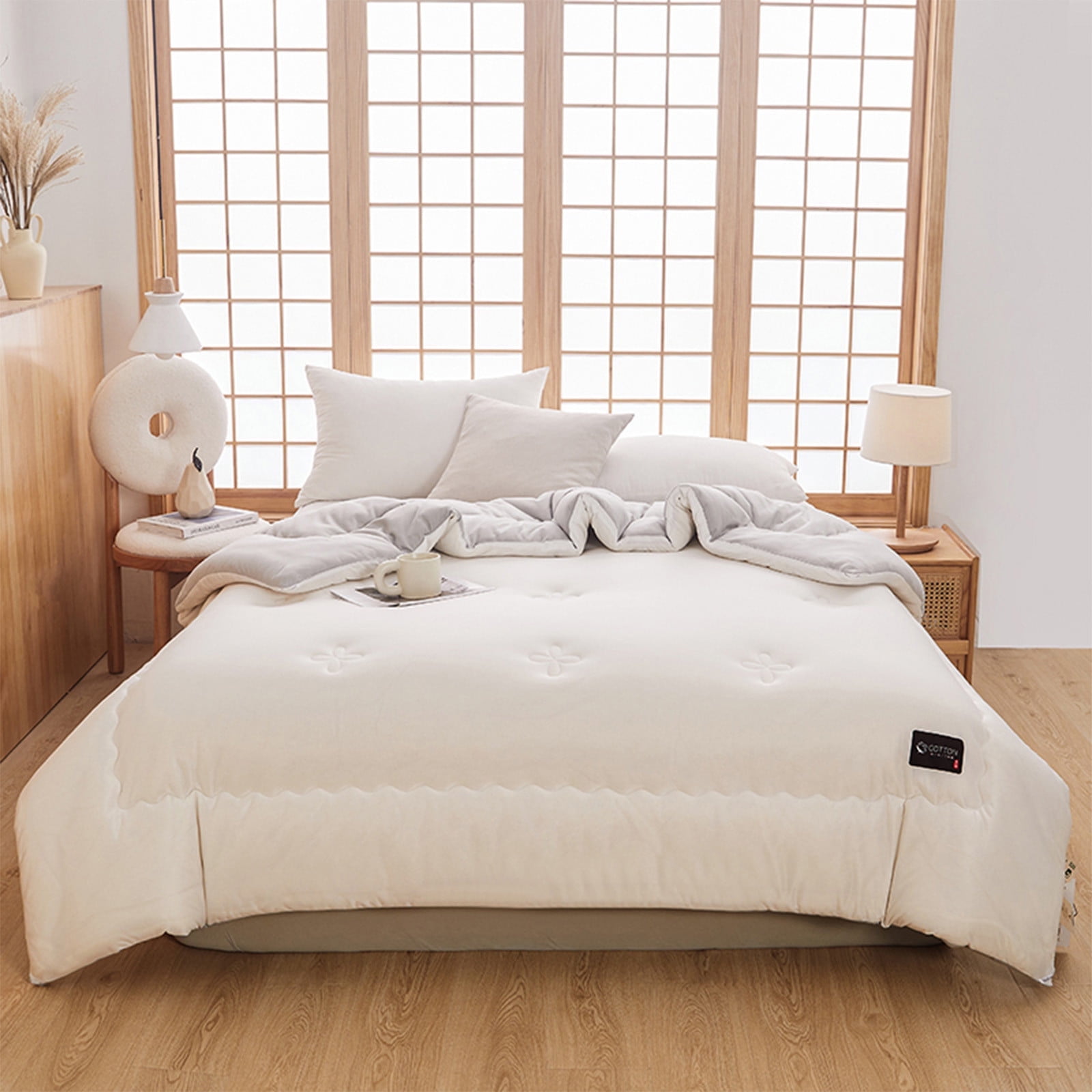 PGYONG Ultra-Soft Washed Microfiber Duvet Insert - Great for Summer ...