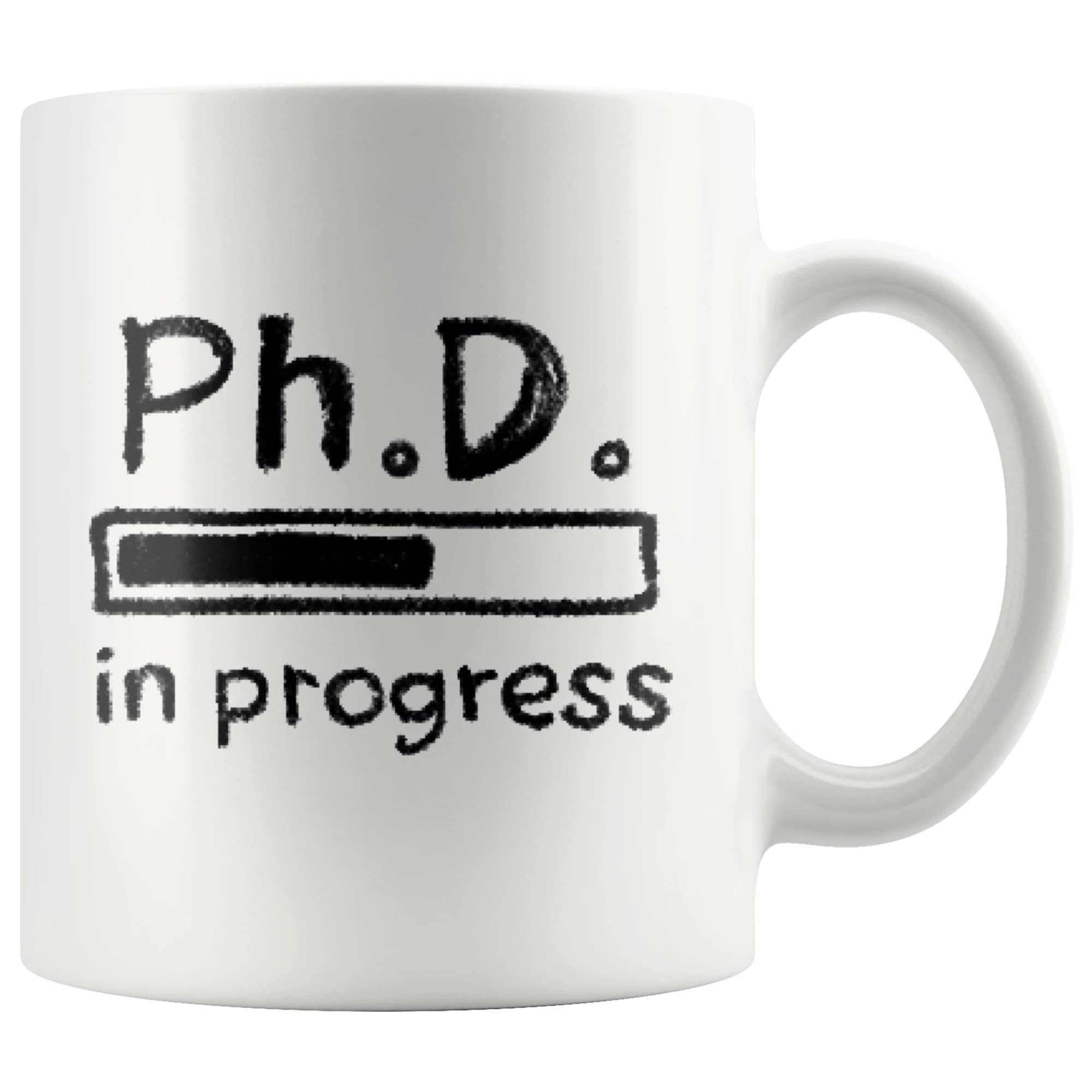 PhD in Progress Future Dr Doctor Medical Doctorate Student Graduation From Teacher Mom Dad ...