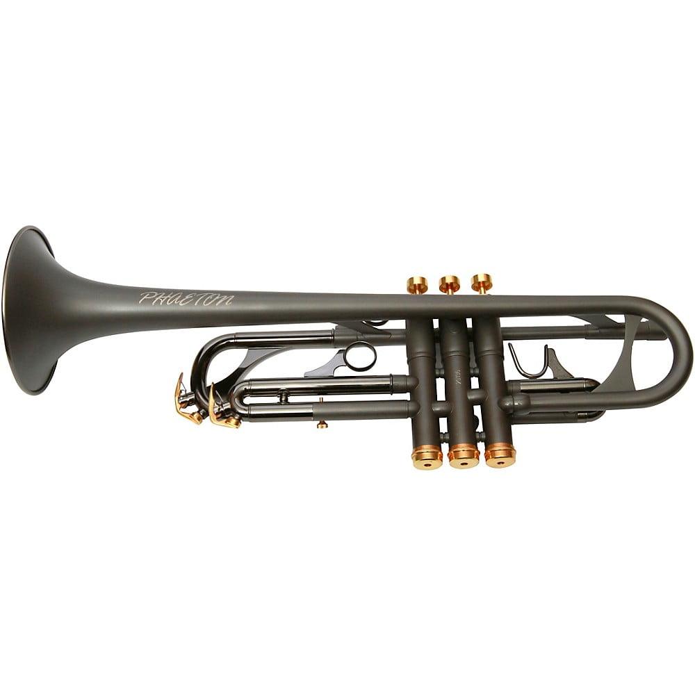 Phaeton Professional Trumpet Matte Black Onyx - Walmart.com