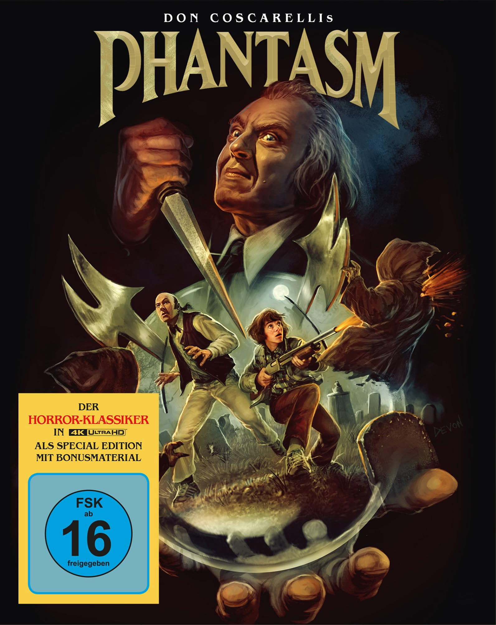 Phantasm - Das Böse - Mediabook (4K Ultra HD+Blu-ray+DVD) (4K Ultra HD ...