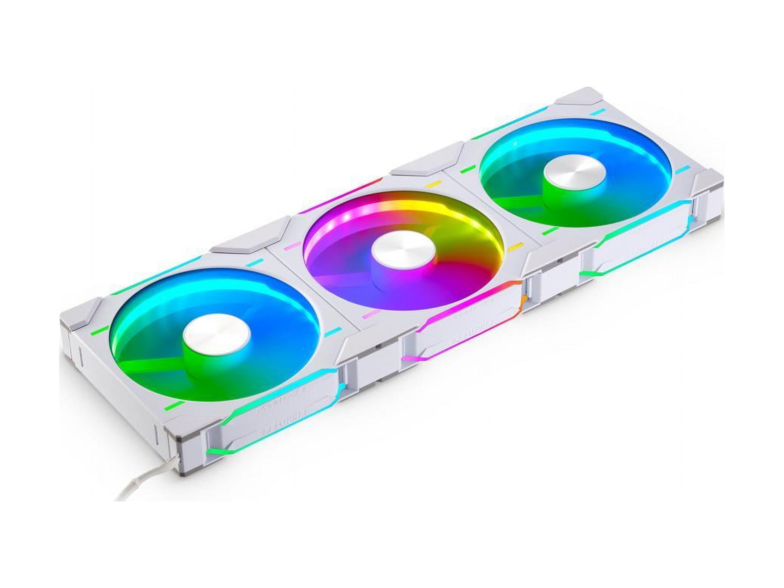 Phanteks D30-140 DRGB PWM Fans, White, 3Pack, Daisy-chain System, ARGB ...