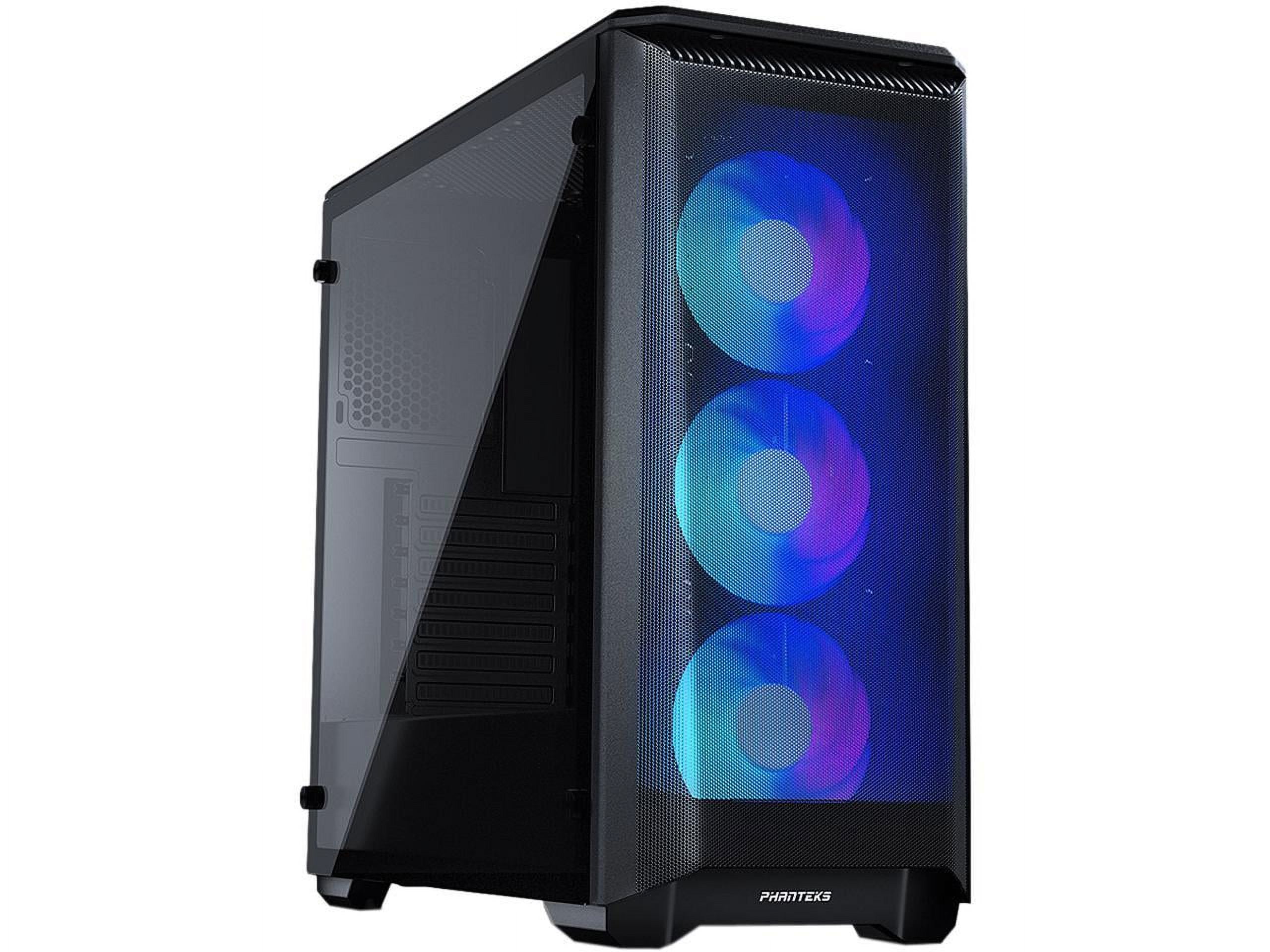 Phanteks Eclipse P400A Black Steel, Tempered Glass ATX Mid Tower ...