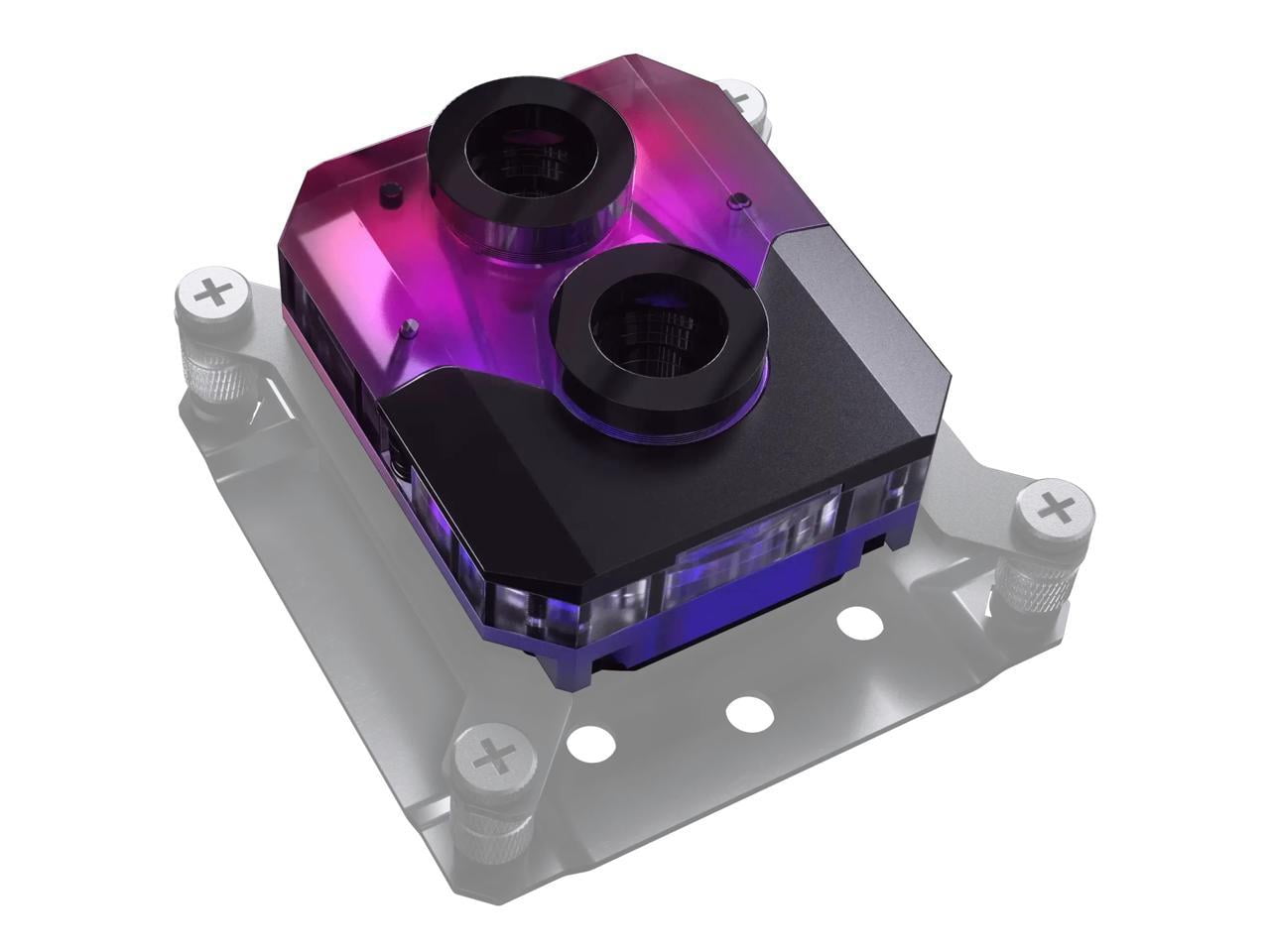 Phanteks Glacier EZ-Fit 450CPU, Copper CPU Water Block, Intel 1700 ...