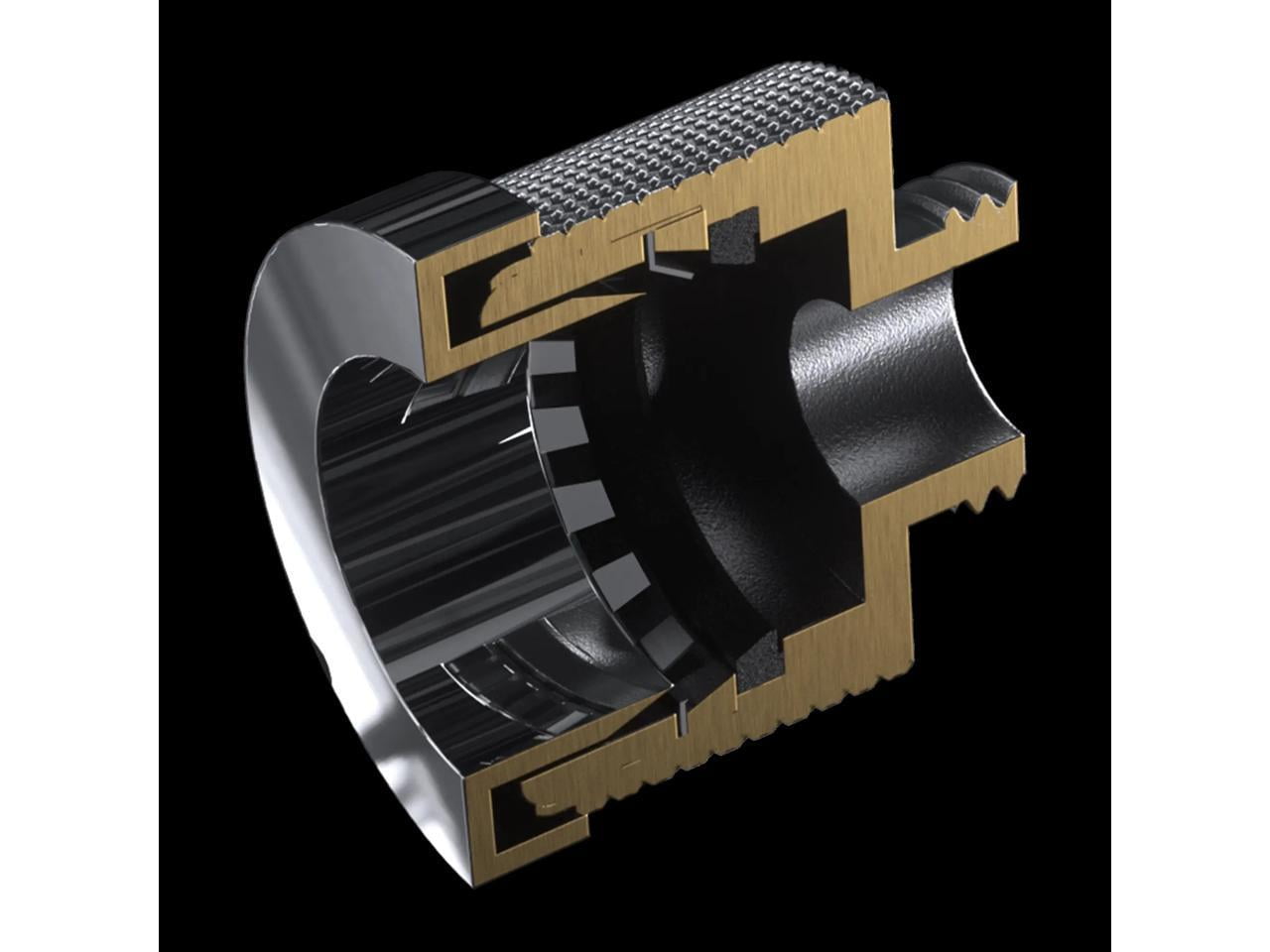 Phanteks Glacier EZ-Fit F16G1/4, 16mm Soft and Hard Tube Fitting, Push ...