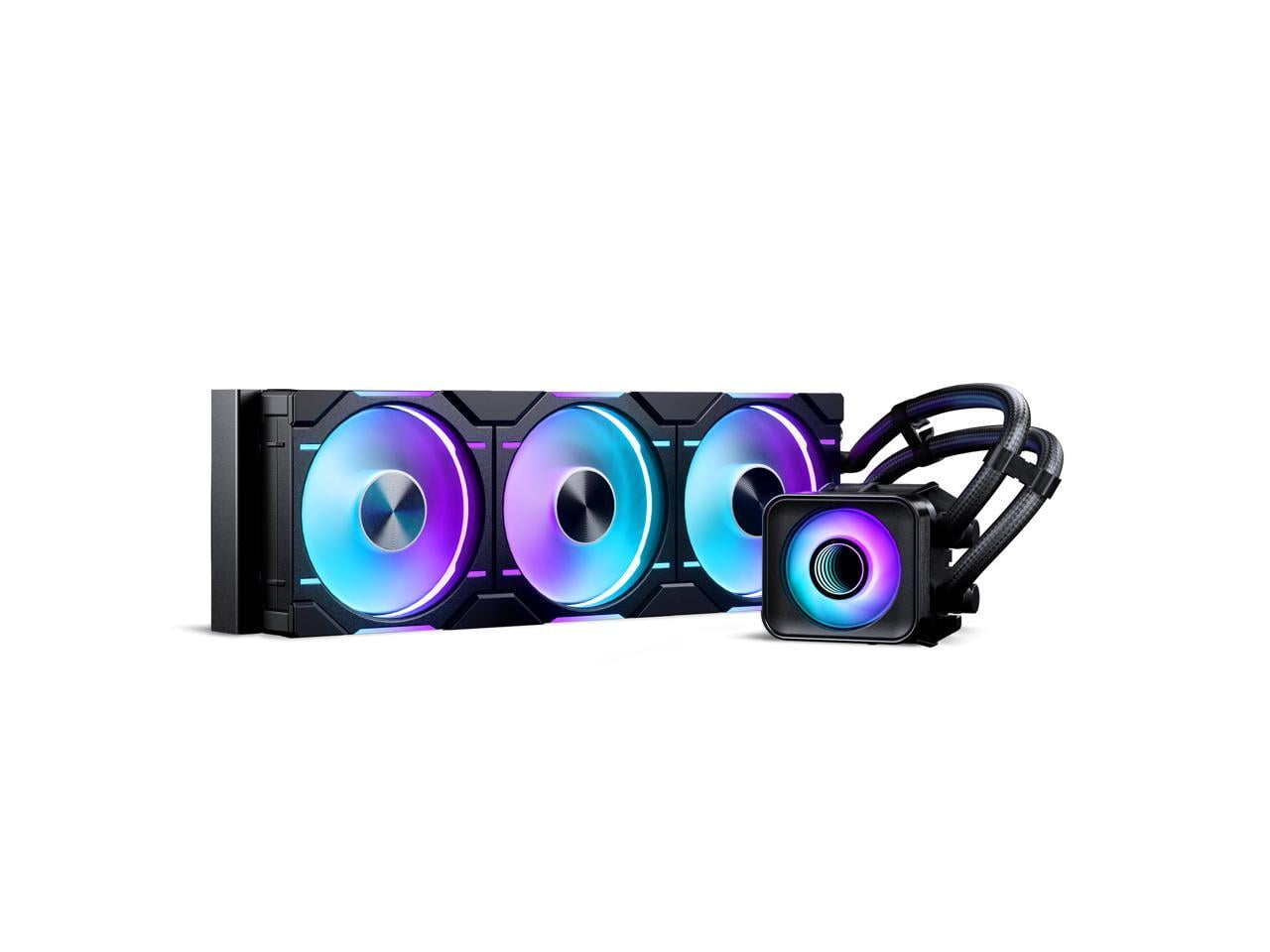 Phanteks Glacier One 360D30 X2 AIO Liquid CPU Cooler, Evolv X2-Design ...