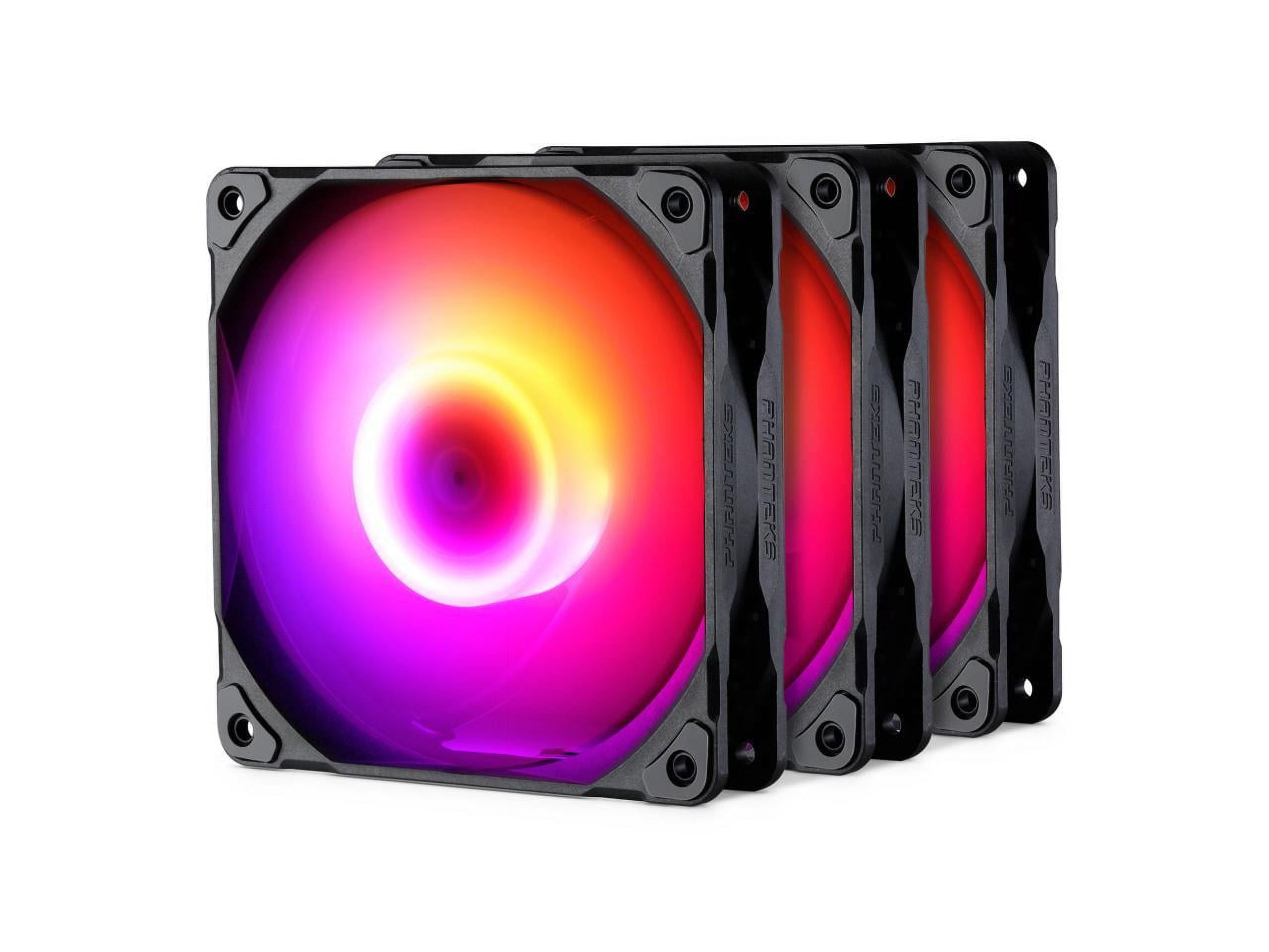 Phanteks M25-120 D-RGB fan, High-Airflow radiator performance, PWM ...