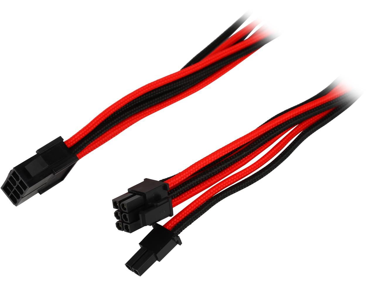 Phanteks PH-CB8V_BR 1.64 ft. (0.50m) 8 to 8 (6+2) Pin VGA Premium ...