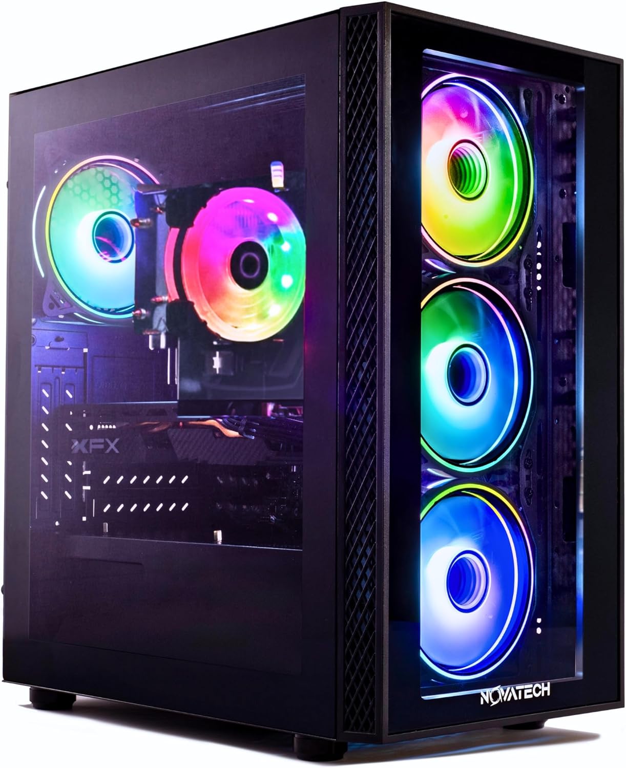 Thermaltake Versa N21 Snow White Mid Tower ATX Gaming Desktop Computer ...