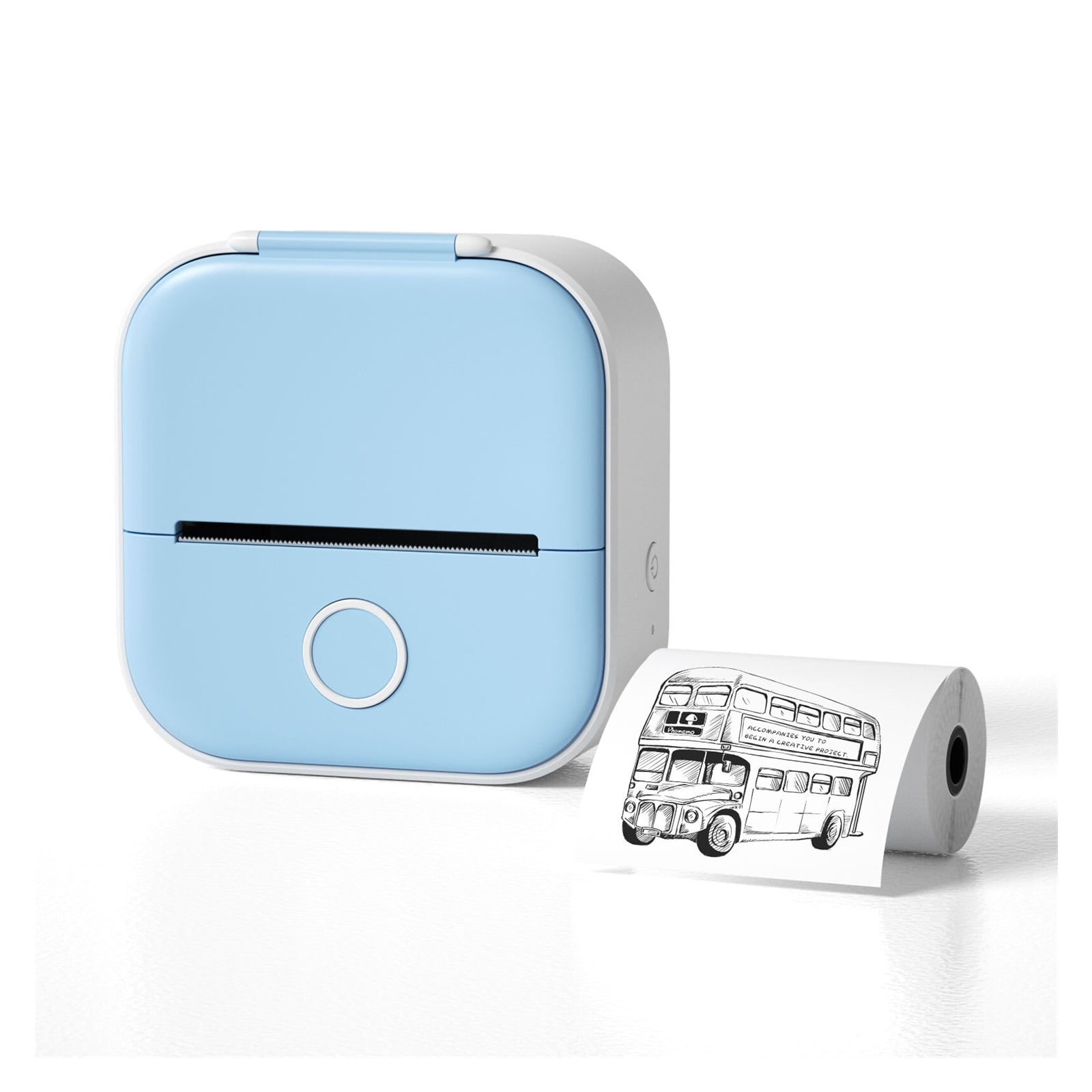 Phantom Mini Portable Photo Inkless Printer - Walmart.com