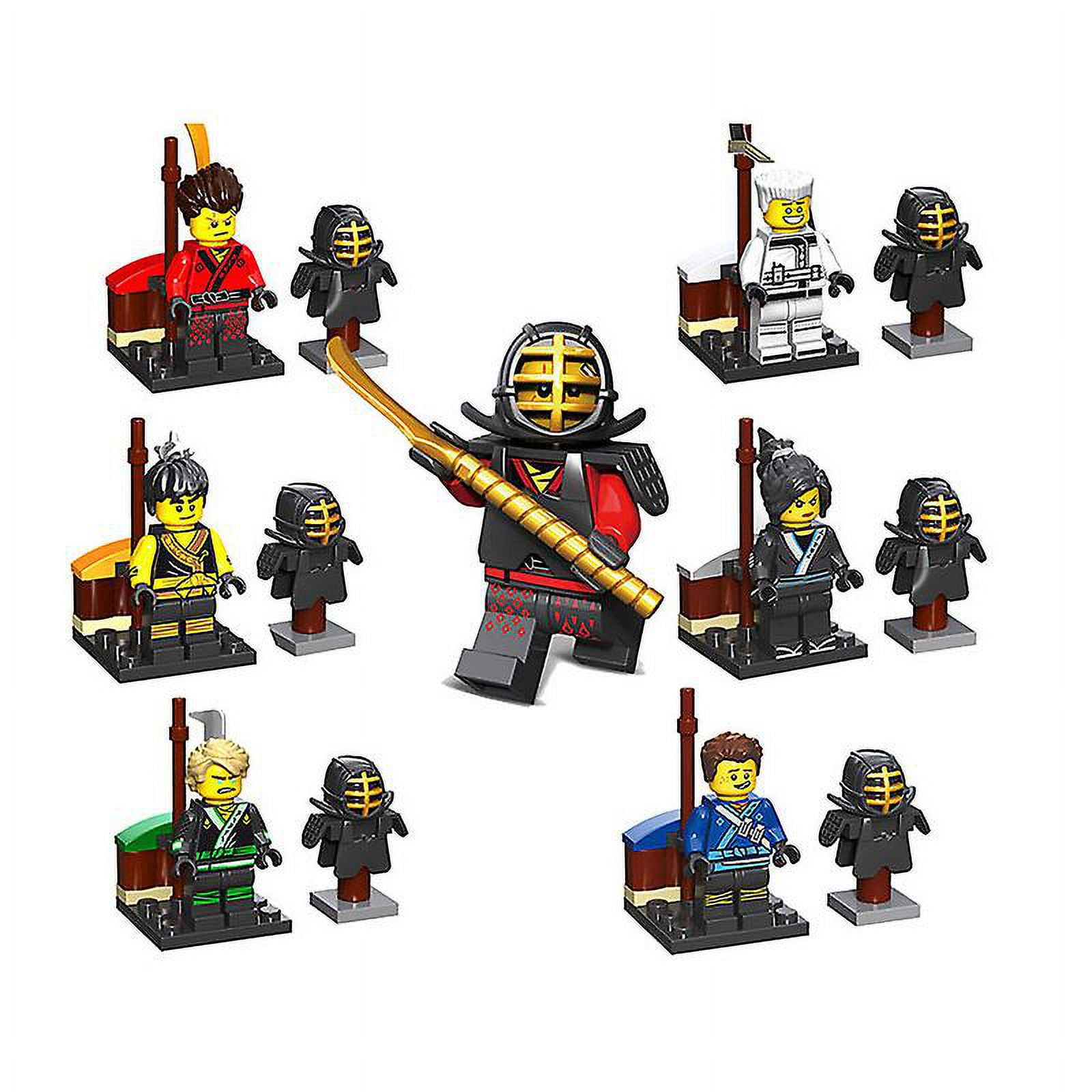 Phantom Ninja Minifigure Free Fighting Training Building Block Toy 6pcs ...