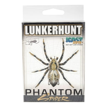 Lunkerhunt Phantom Spider - Six Spot,2in, 1/4oz, Soft Baits,Topwater ...