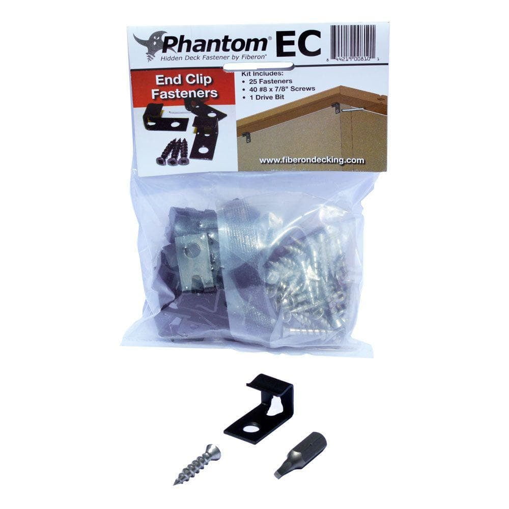 Phantom Start/Stop Clip Hidden Deck Fastener Kit - Walmart.com
