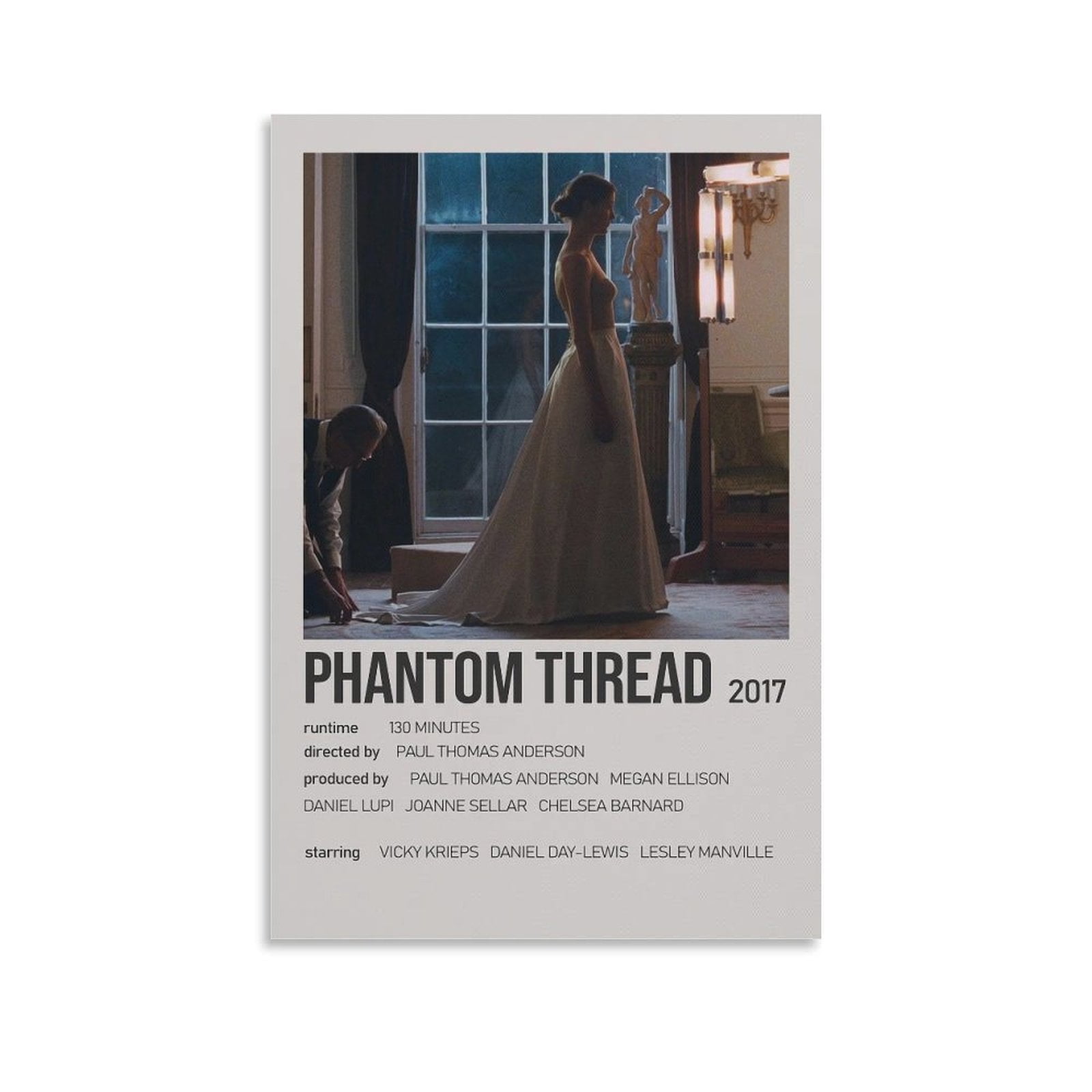 Phantom Thread Movie Poster (2) Posters Art Print Wall Photo Paint ...