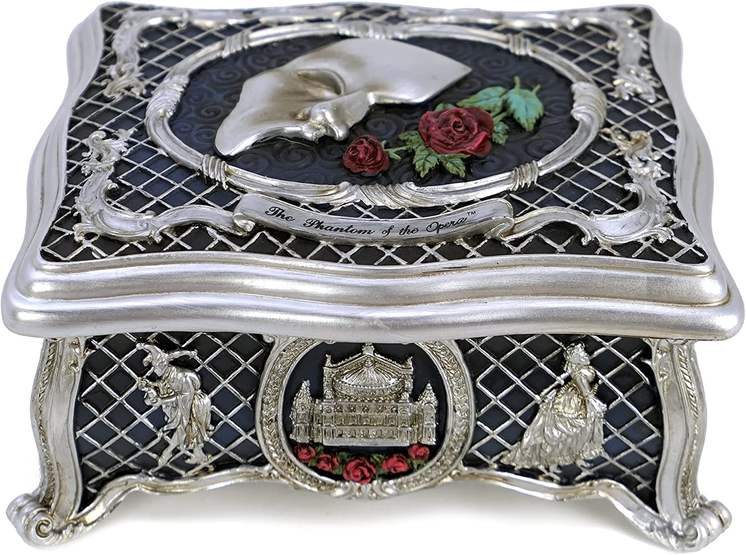 Phantom of The Opera Jewelry Music Box San Francisco Music Box ...