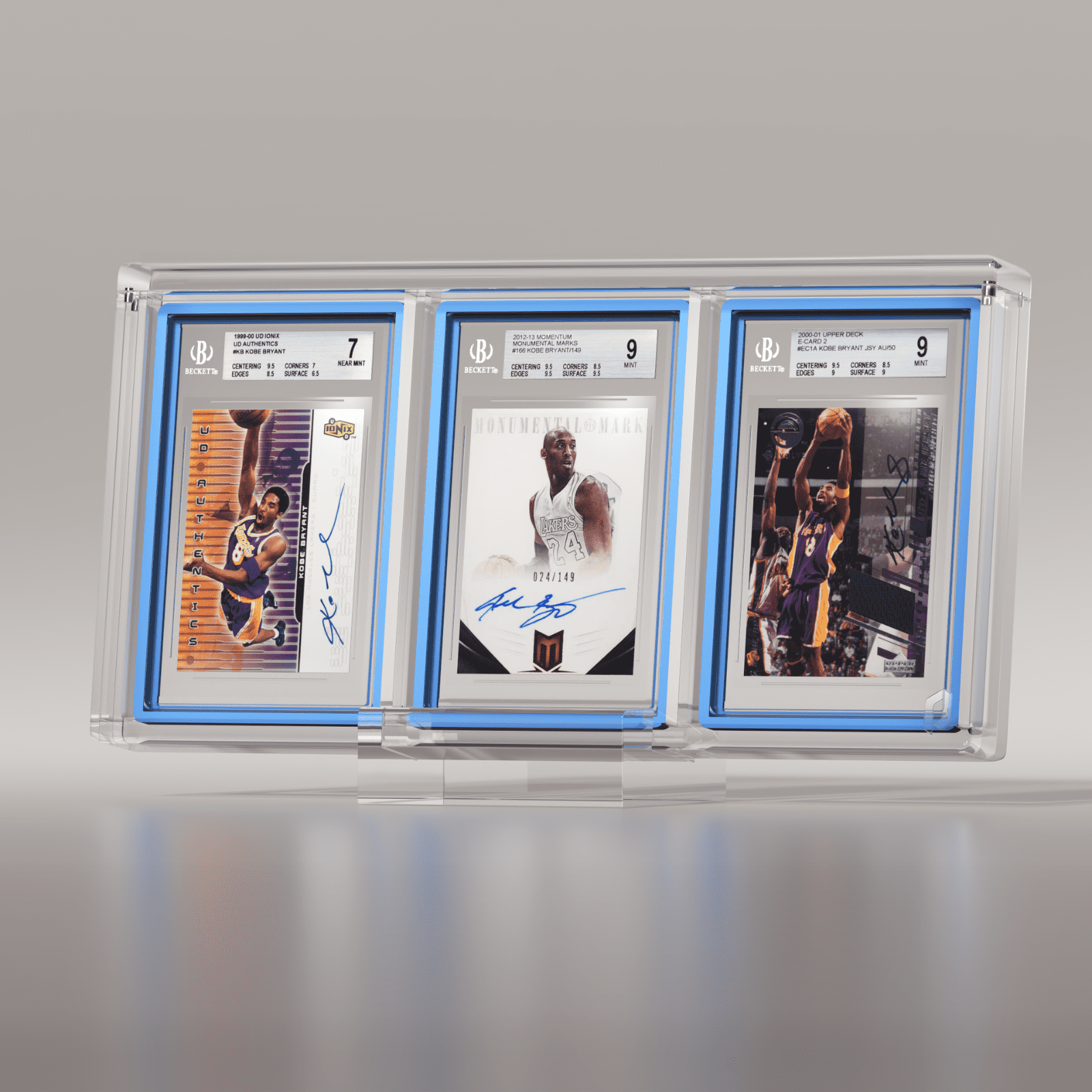 Phantom x GradedGuard BGS TRIPLE (Rounded) Crystal Acrylic Graded TCG ...