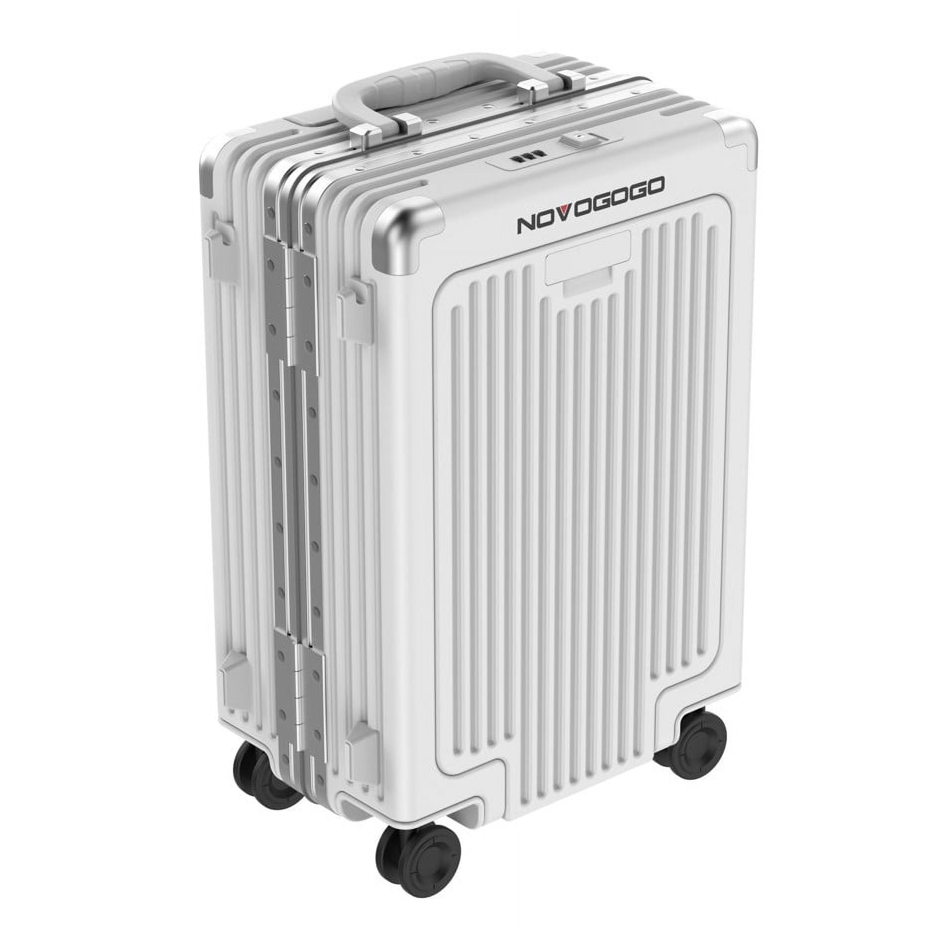 Phantomgoggo Hard Shell Carry On luggage with Front Open Laptop ...