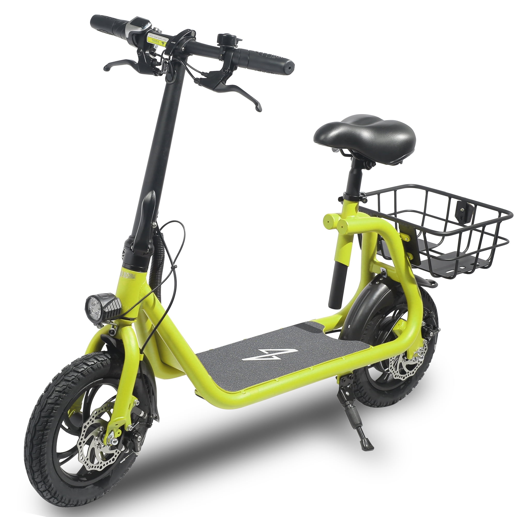 "Phantomgogo Commuter R1 Electric Scooter, Foldable with Seat, 15.5 MPH ...