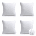 Phantoscope Decorative Throw Pillow Inserts, 20” x 20”, 4 Pack ...