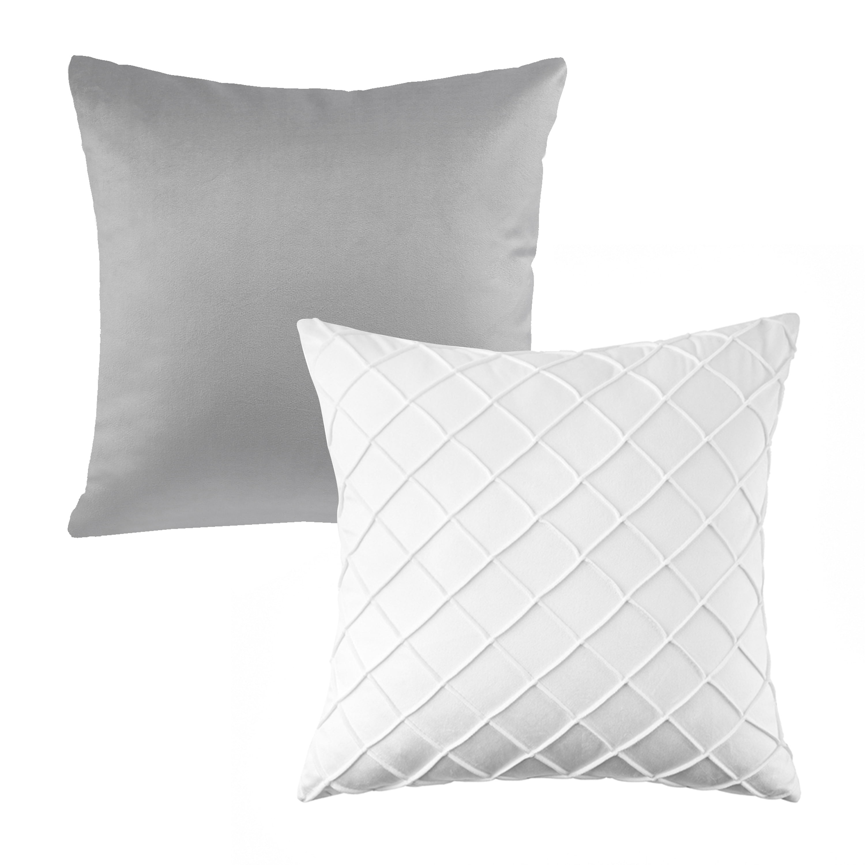 Phantoscope Decorative Throw Pillow Set, Soft Silky Velvet & Soft ...