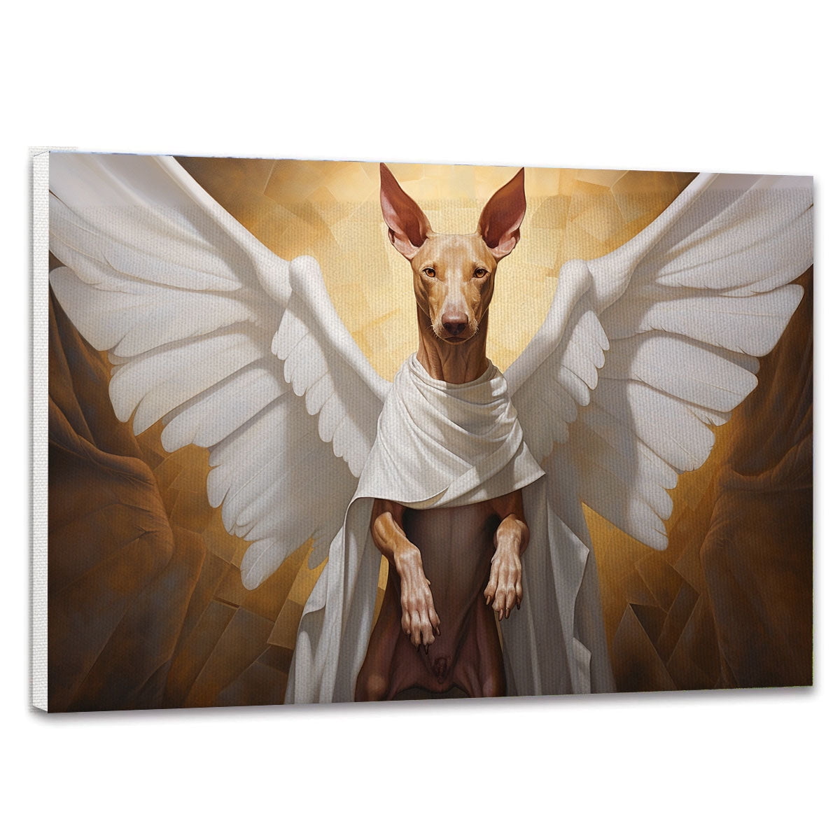 Pharaoh Hound Dog Memorial Gifts - Waiting At The Door Canvas - Dog ...