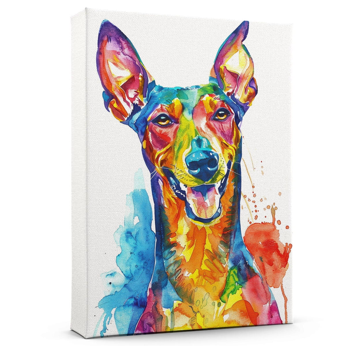 Pharaoh Hound Dog Wall Art Animal Oil Painting On Canvas Poster Dog ...