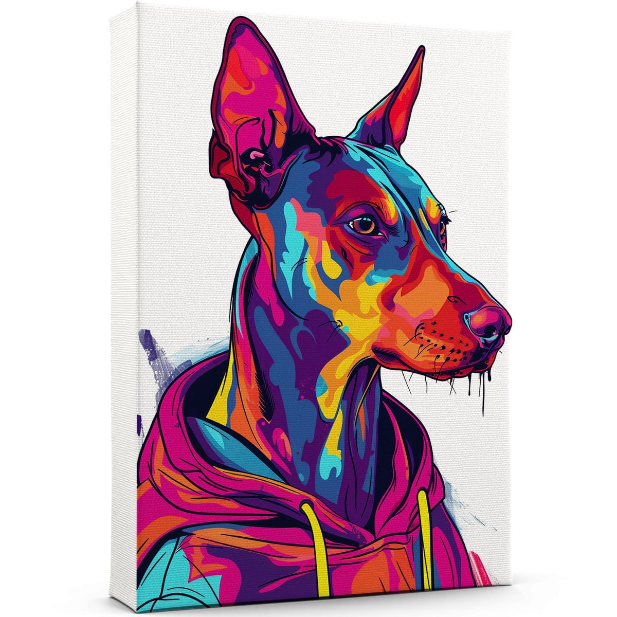 Pharaoh Hound Dog Wall Art Cute Animal Decor for Kid's Bedroom, Home ...