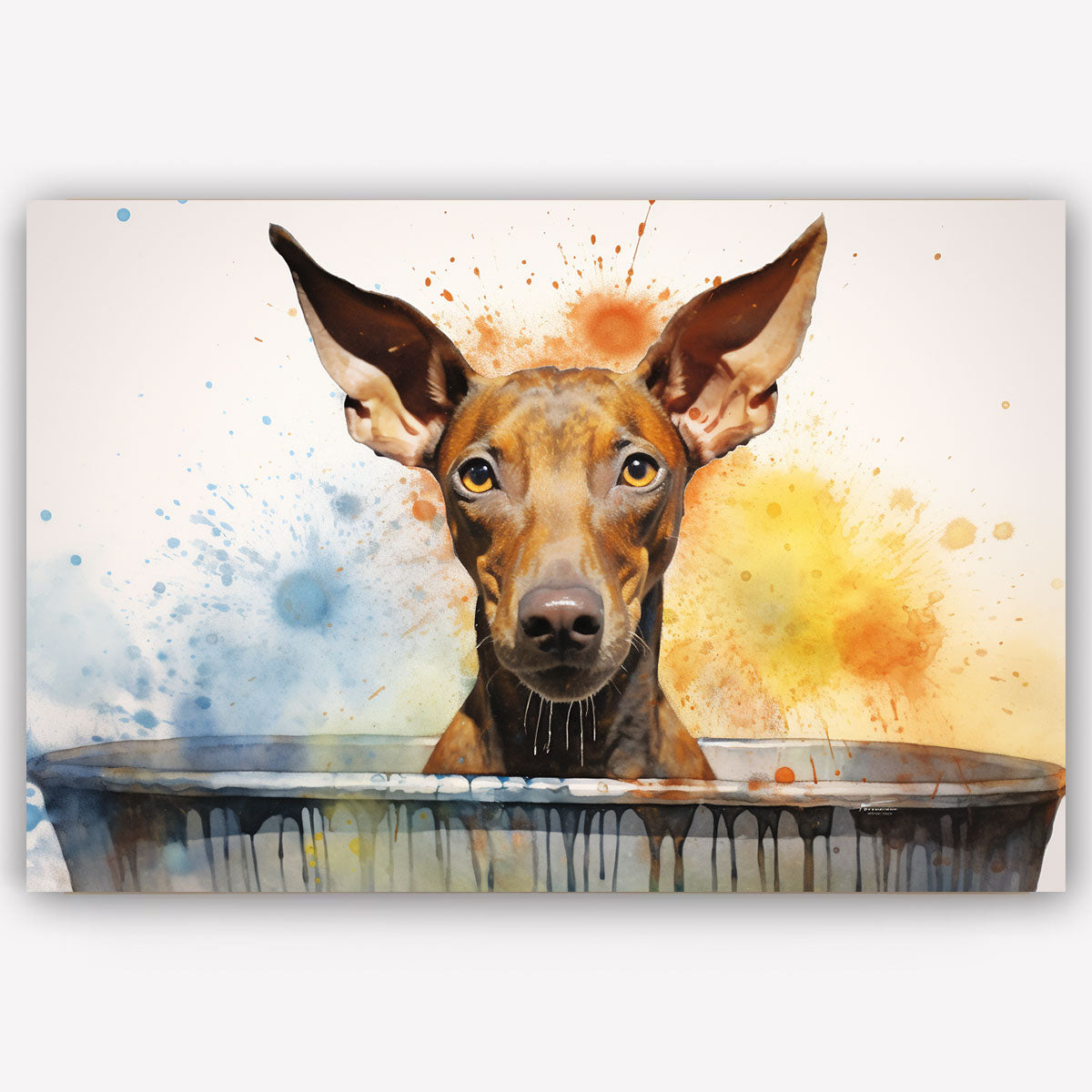Pharaoh Hound Dog Wall Art - Funny Decor for Men, Women - Gift Love For ...