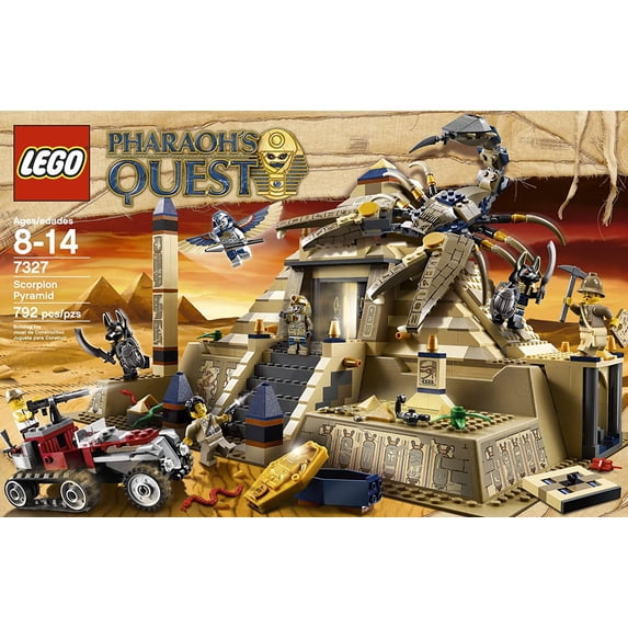 Pharaoh's Quest Scorpion Pyramid Set LEGO 7327 - Walmart.com